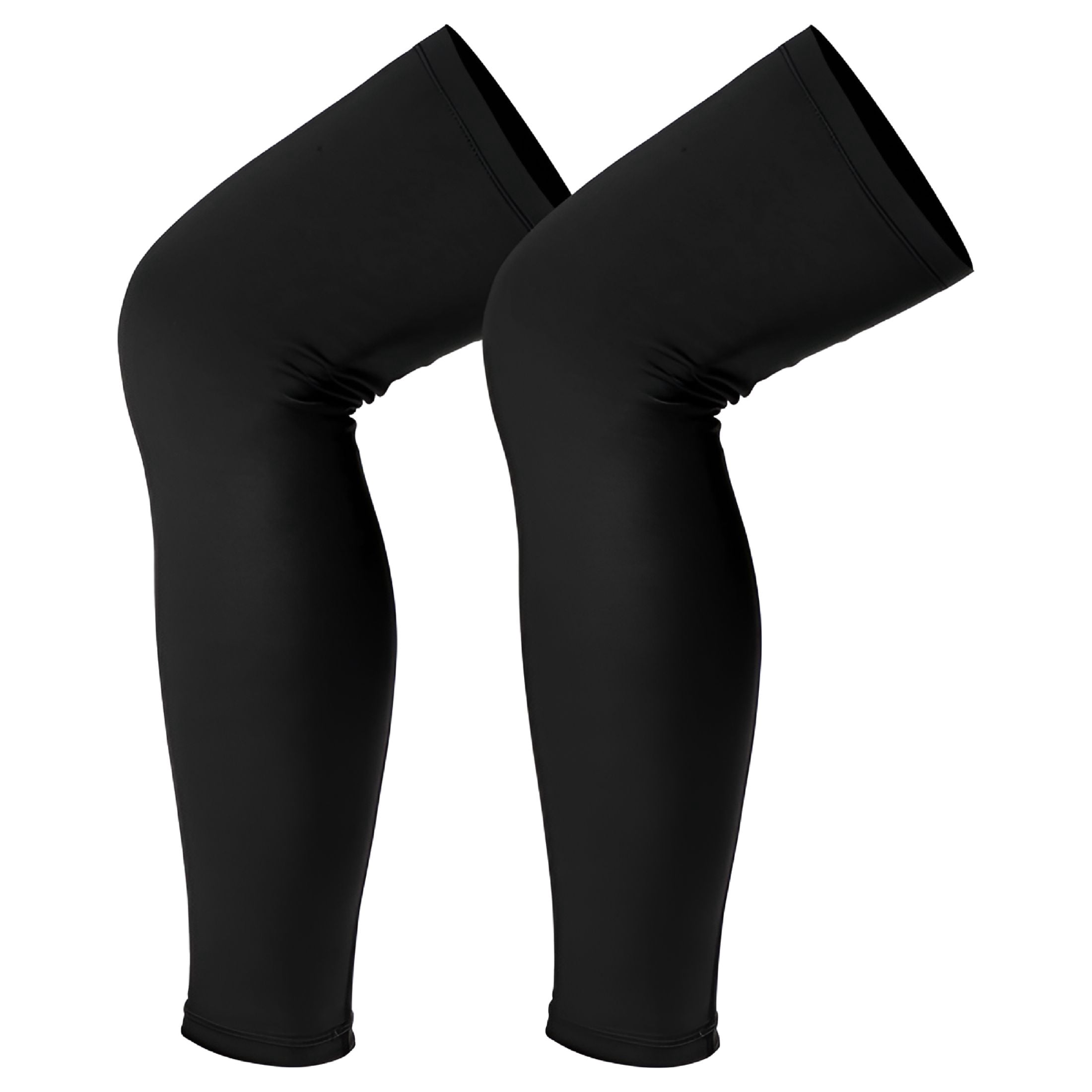 TELOLY 2Pairs Leg Sleeves Compression Long Knee Sleeve UV Protect for ...