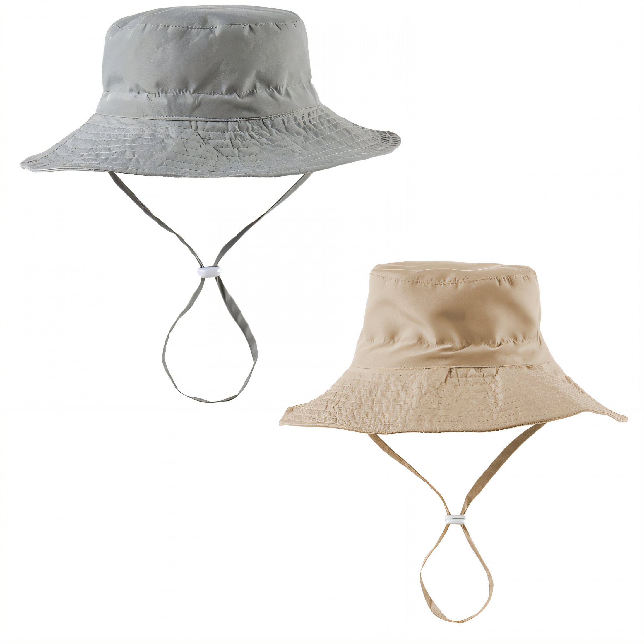 TELOLY 2Pcs Baby Sun Hat,All-Round Sun Protection Design Baby Hats,Cute ...