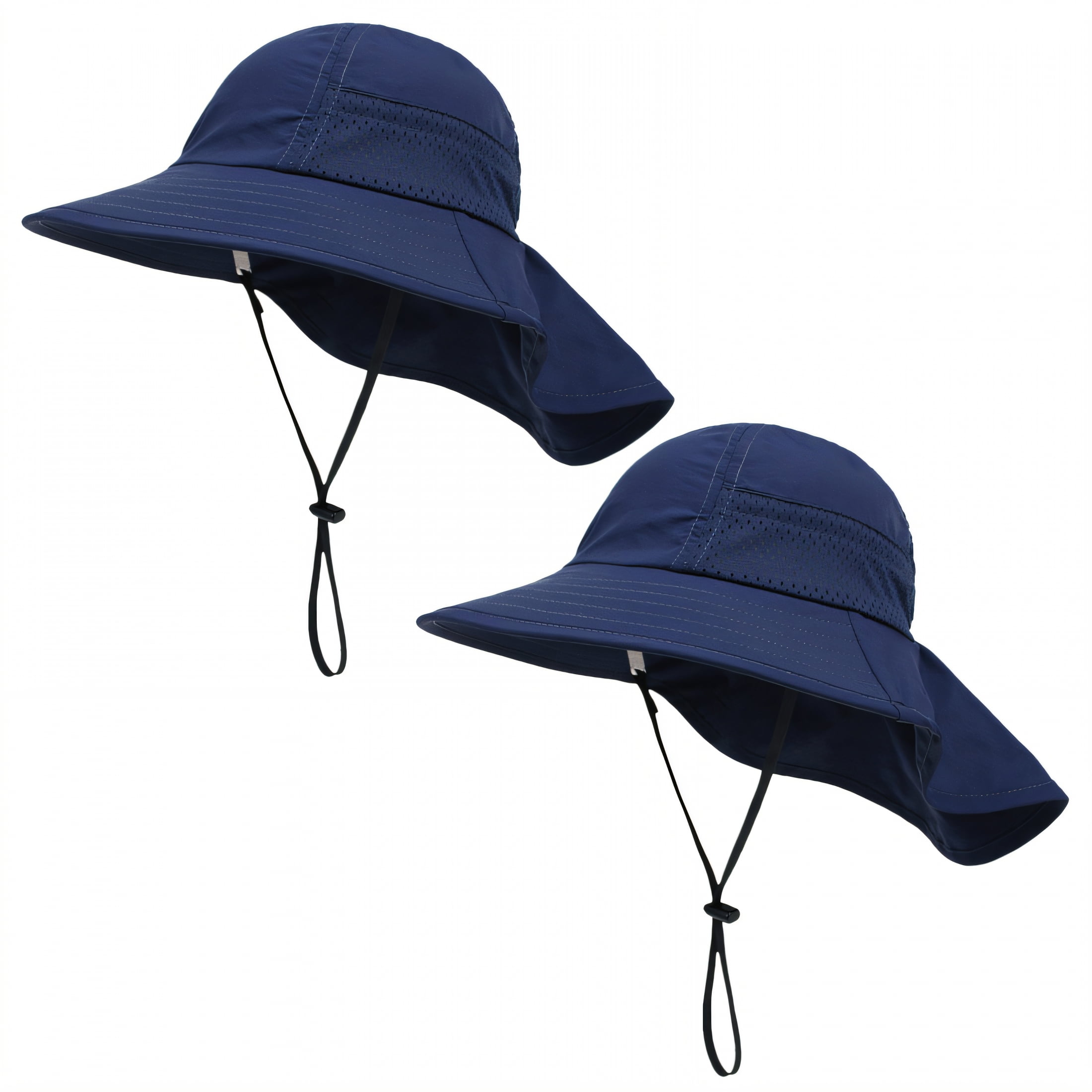 TELOLY 2Pcs Baby Sun Hat,Foldable and Easy to Store Baby Hats,Extended ...
