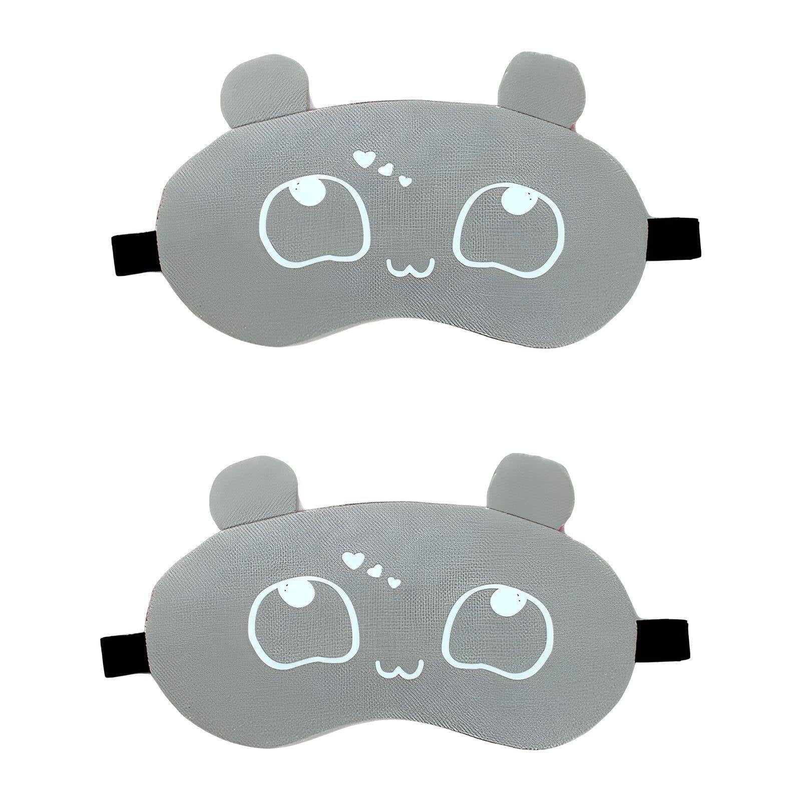 TELOLY 2Pcs Eye Covers for Sleeping,7.87*3.94"Blindfold,Cotton and ...