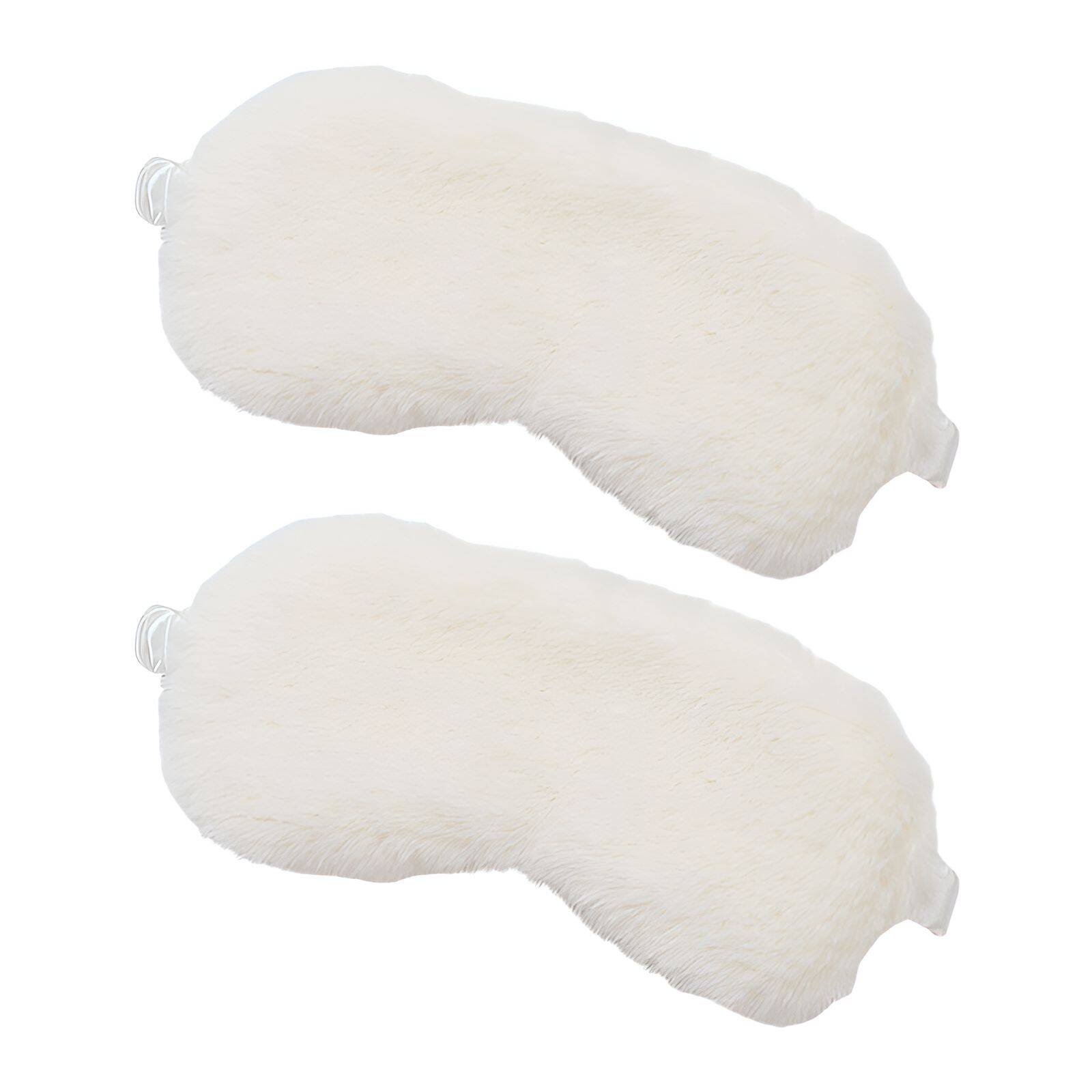 TELOLY 2Pcs Eye Covers for Sleeping,Feathery Fabric Suits Long Use ...