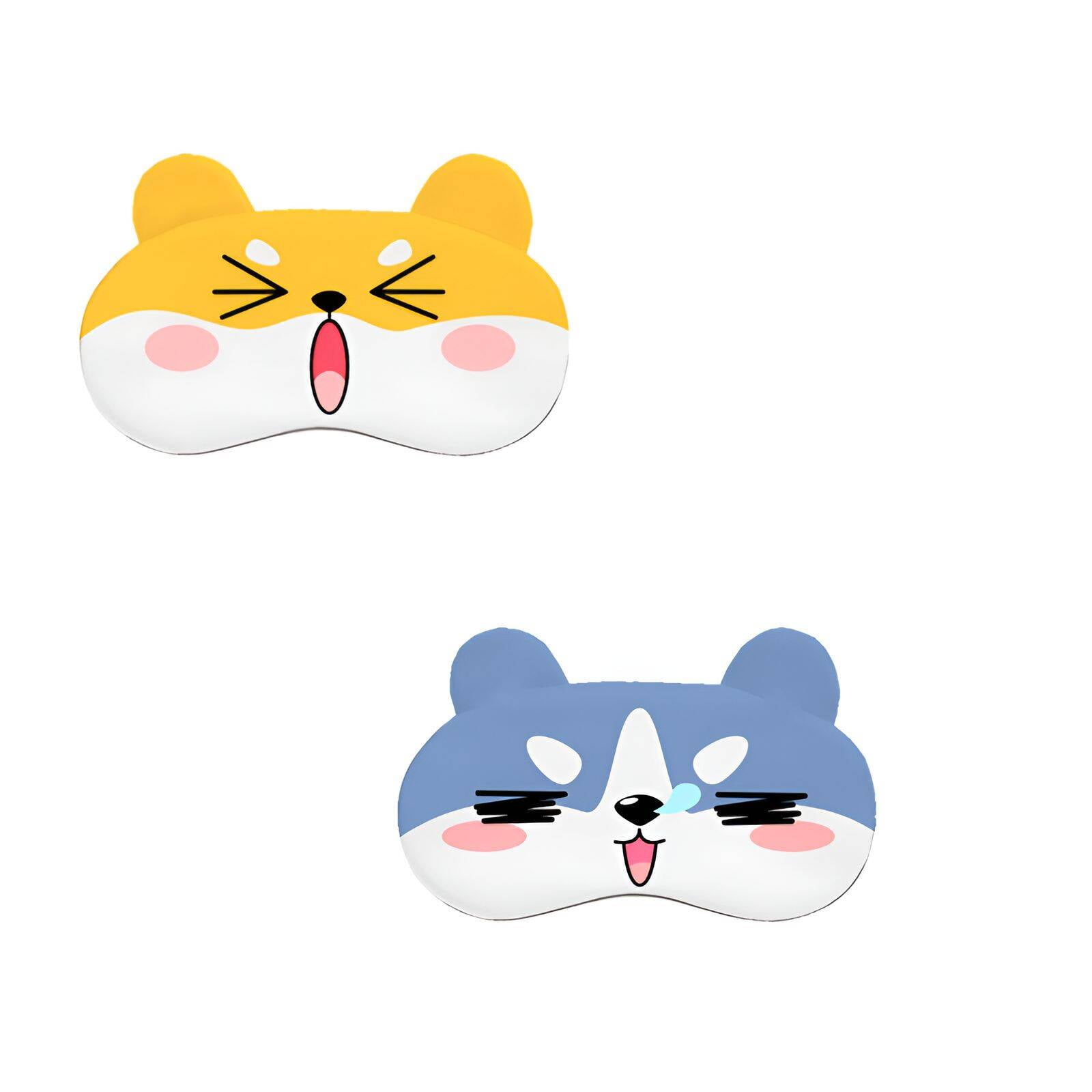 TELOLY 2Pcs Eye Masks for Sleep,Comfortable Wrap-Around Fit Eye Masks ...