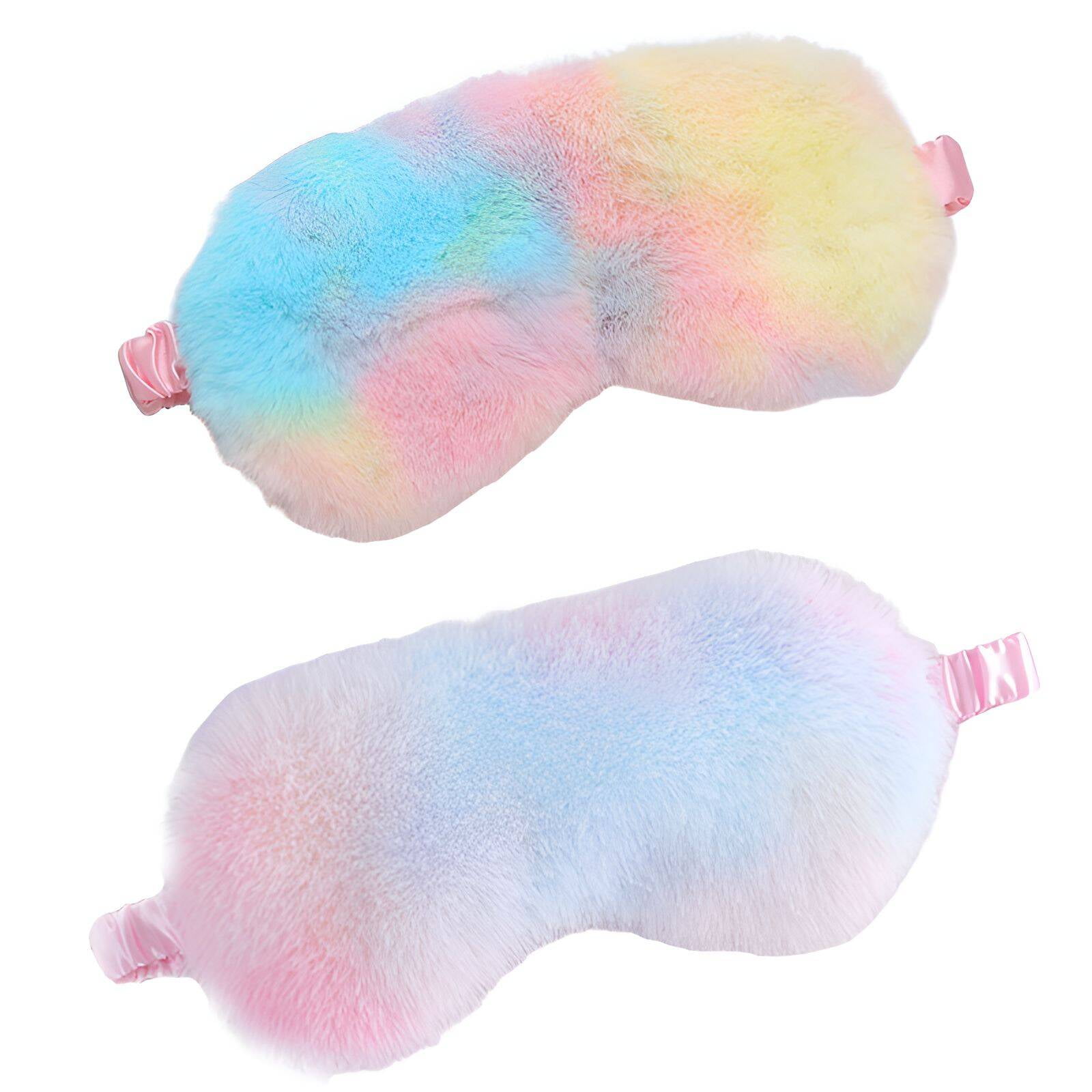 TELOLY 2Pcs Eye Sleep Mask,Feathery Fit Suits Prolonged Wear Eye Mask ...