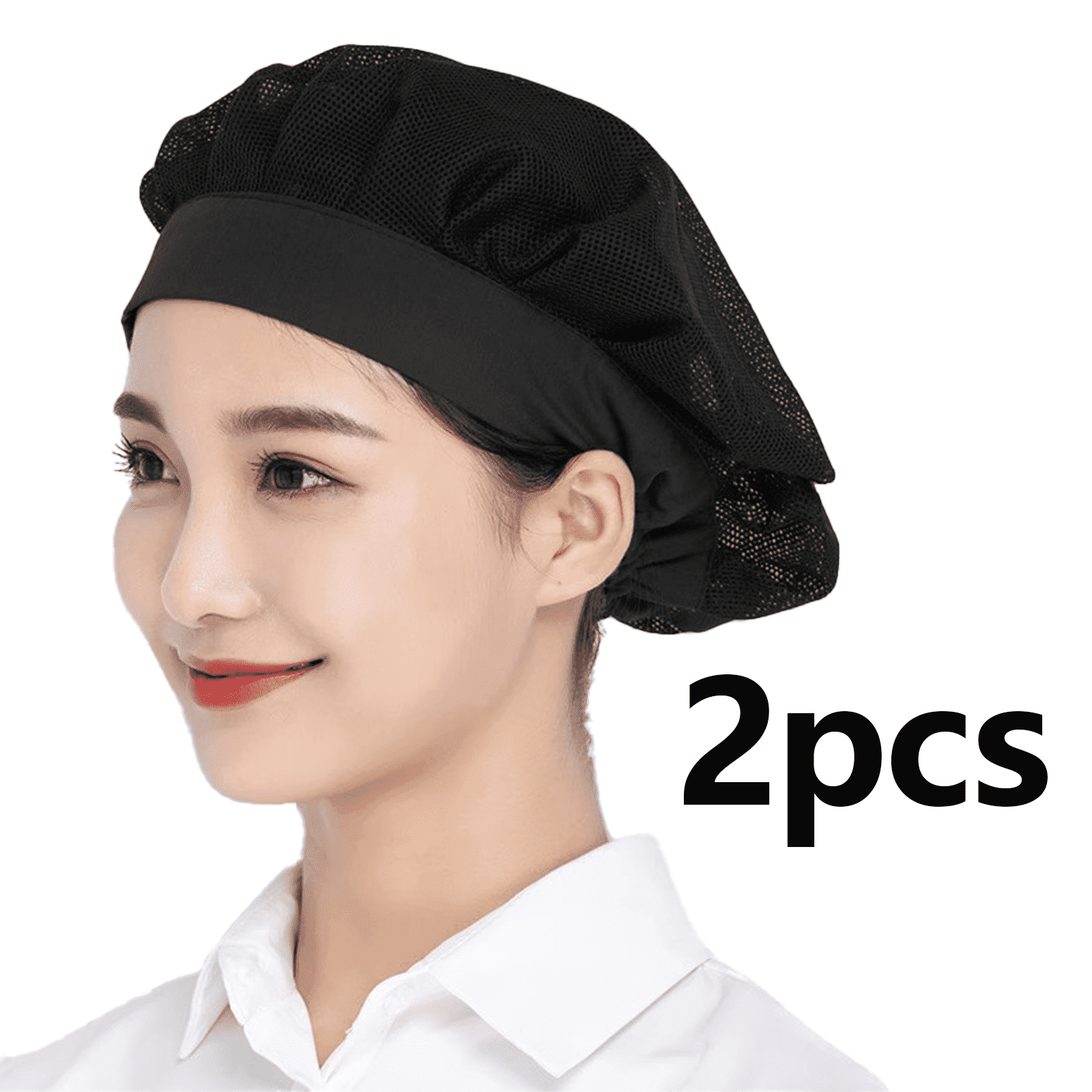 TELOLY 2Pcs Hair Net,Mesh Fabric Hair Nets,Air Circulation Net Plopping ...