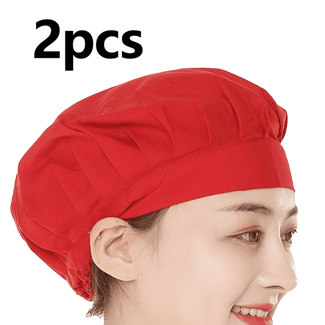 TELOLY 2Pcs Hair Net,Practical Use Hair Nets,Chef Gear Net Plopping Cap ...