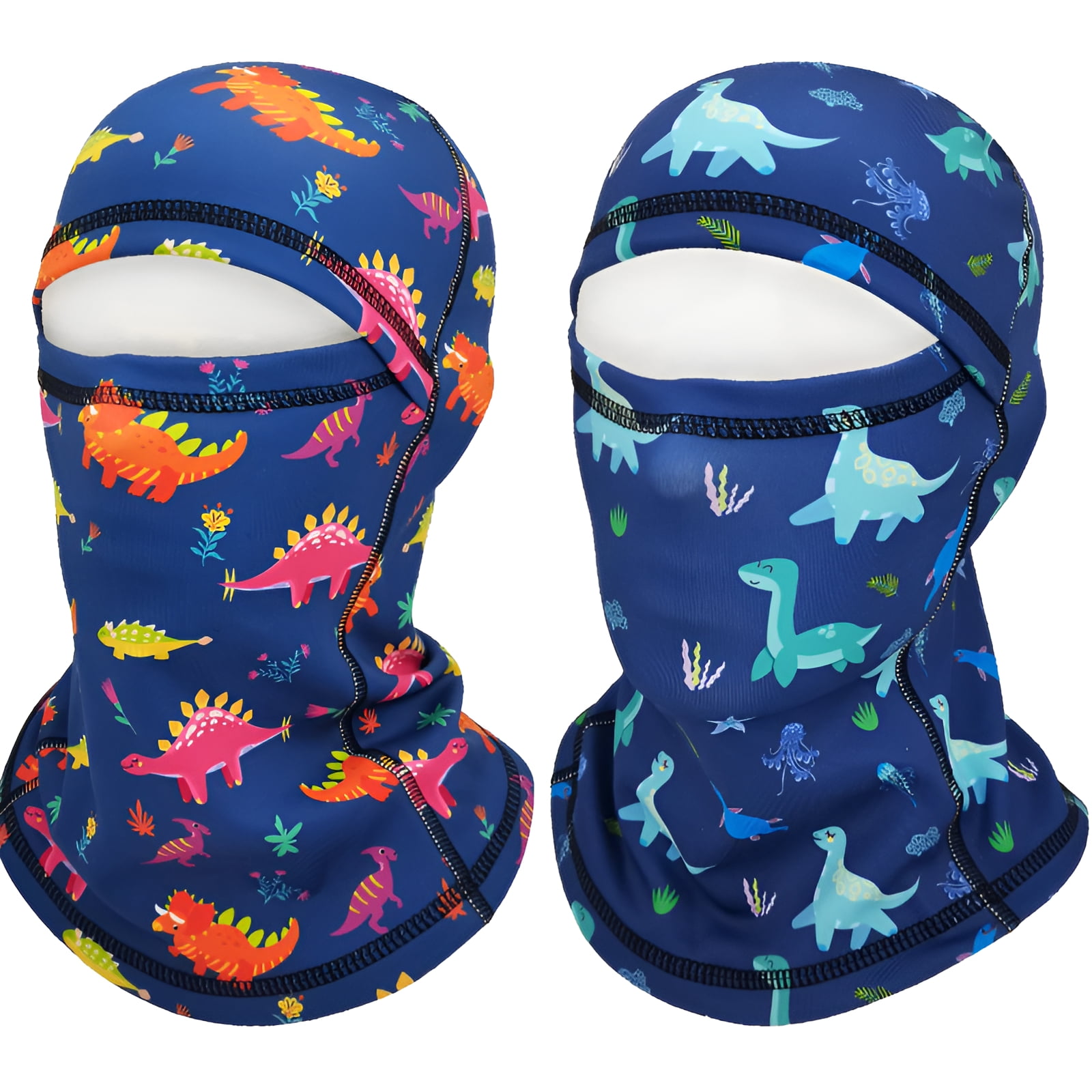 TELOLY 2Pcs Ski Mask Distinct Design Thermal Ski Masks Wind & Cold ...
