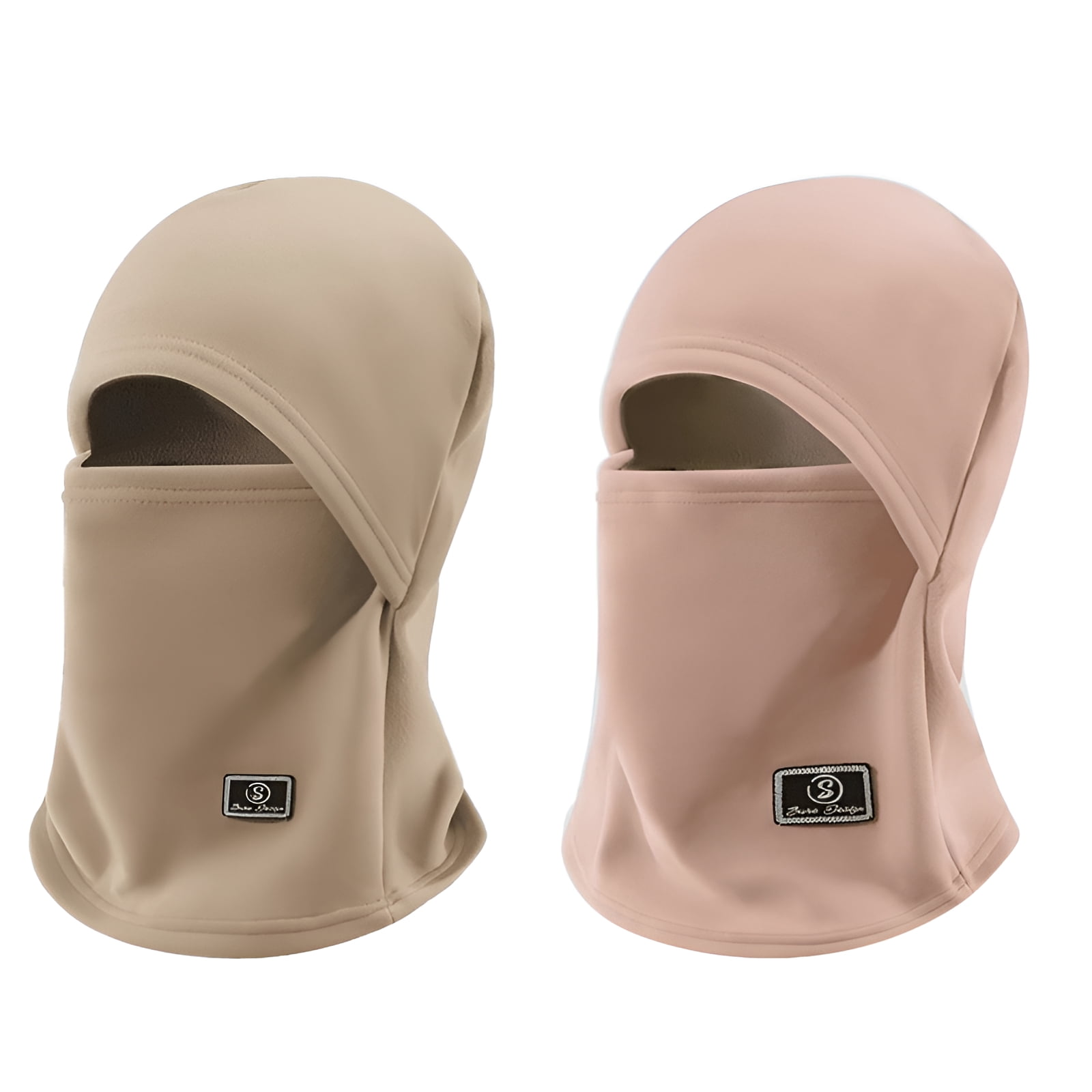 TELOLY 2Pcs Ski Mask Full Protection Balaclava Ski Mask Durable Design Face Mask for Cold ...
