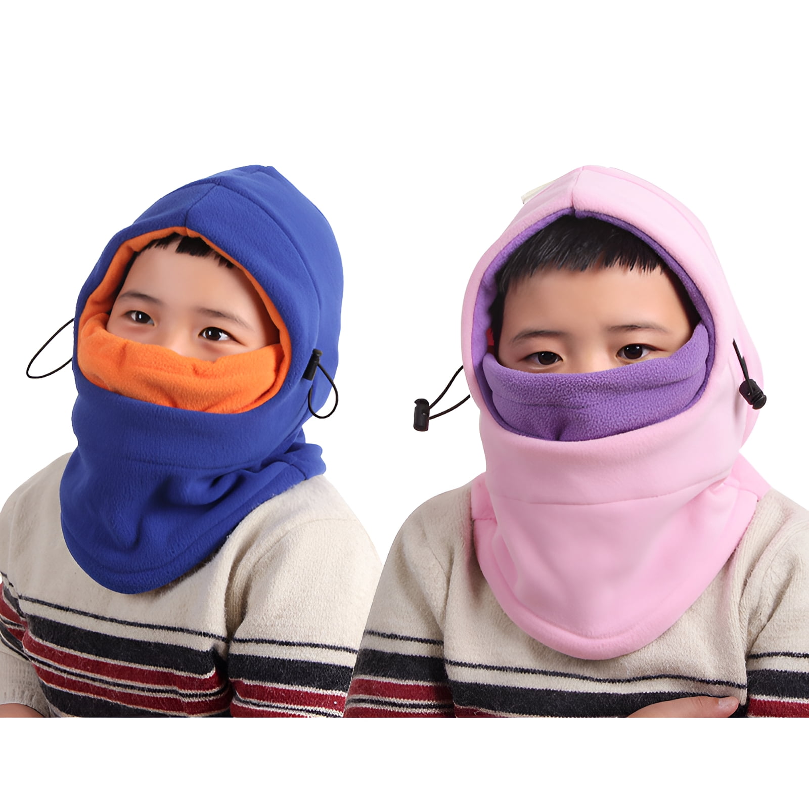 TELOLY 2Pcs Ski Mask Uv Protection Face Mask for Cold Weather Anti ...