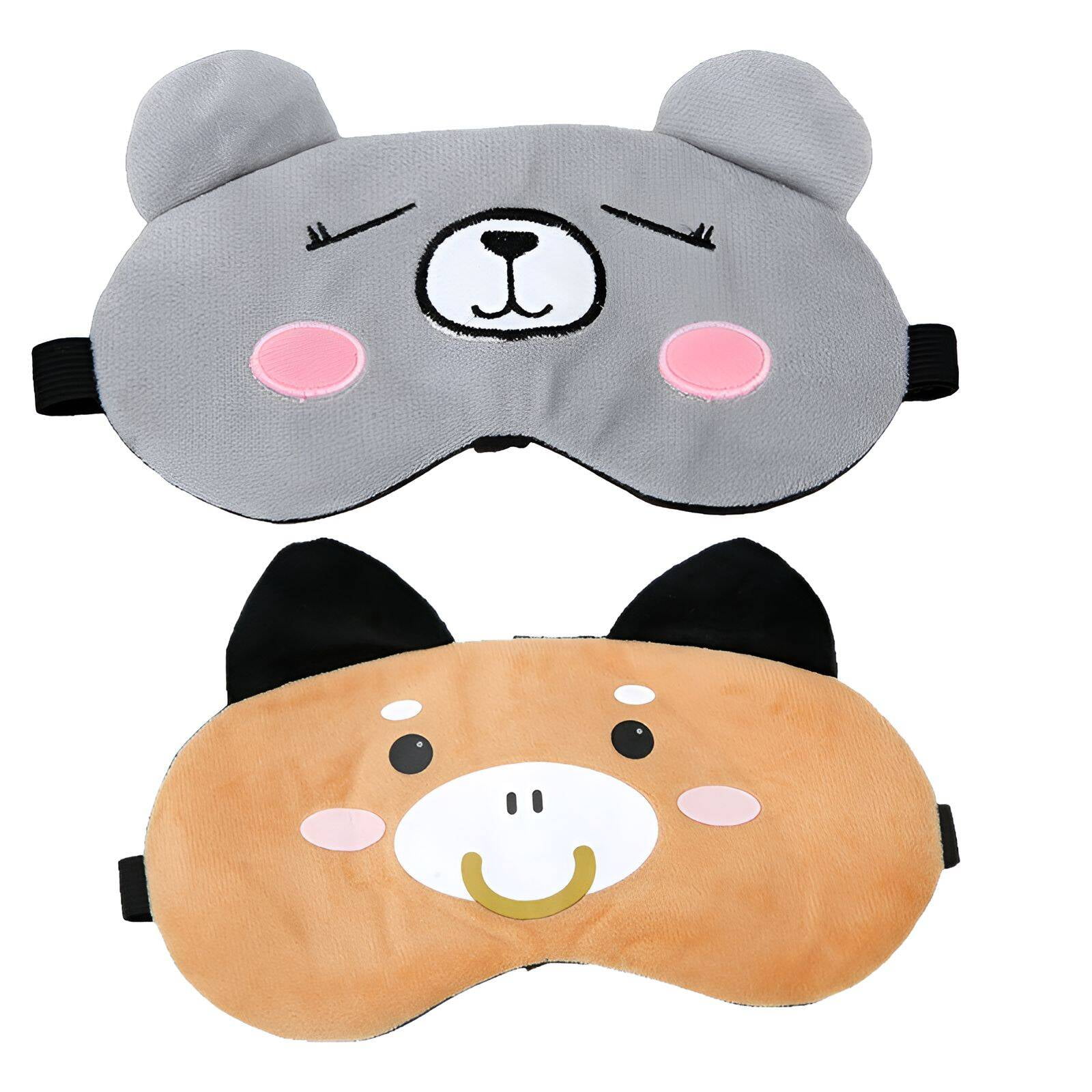 TELOLY 2Pcs Sleep Eye Mask,3D Cut Molds to Eyes Eye Mask,Flexible Build Relieves Tension Eye ...