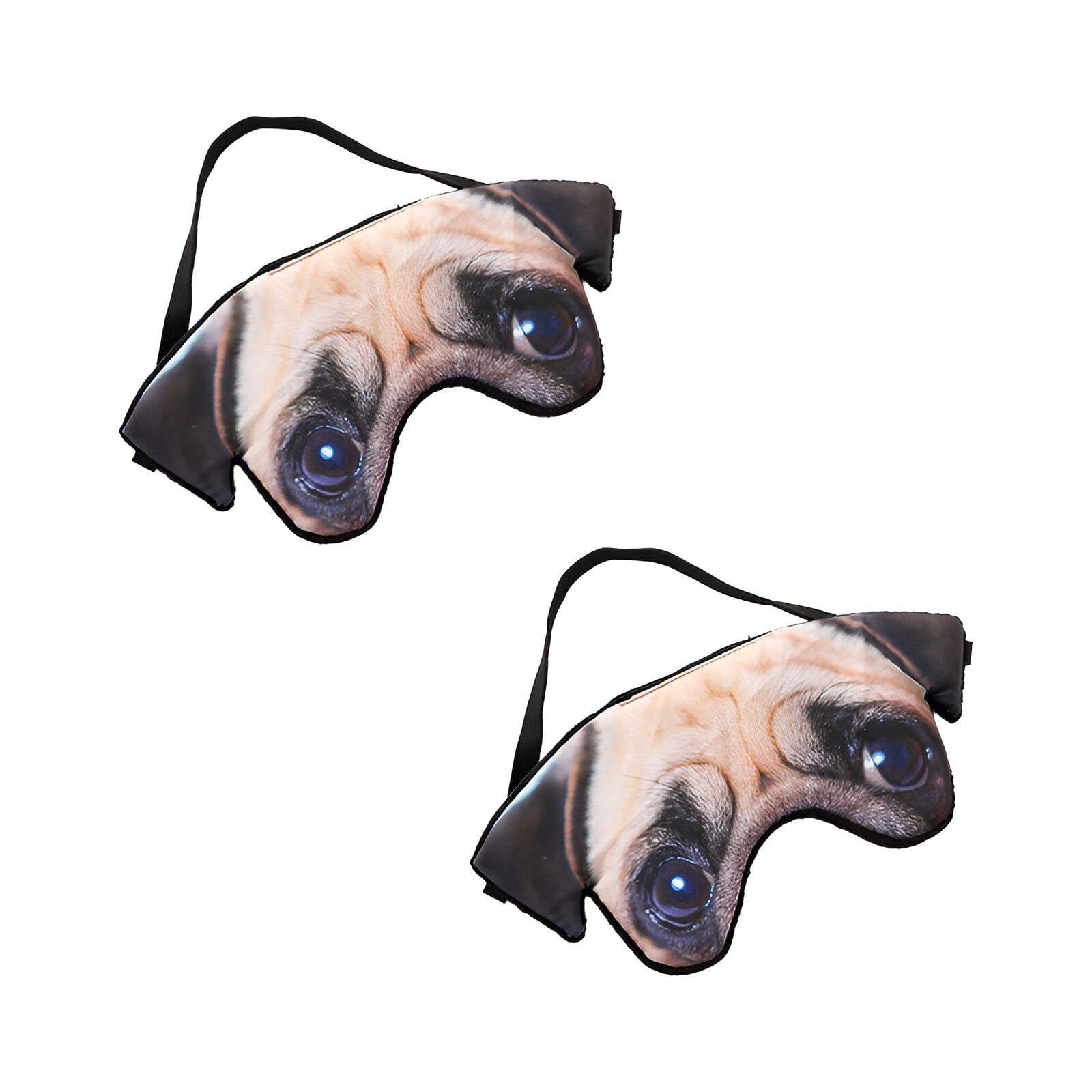 TELOLY 2Pcs Sleep Eye Mask,Breathable Moisture-Wicking Fabric Sleep Eye ...