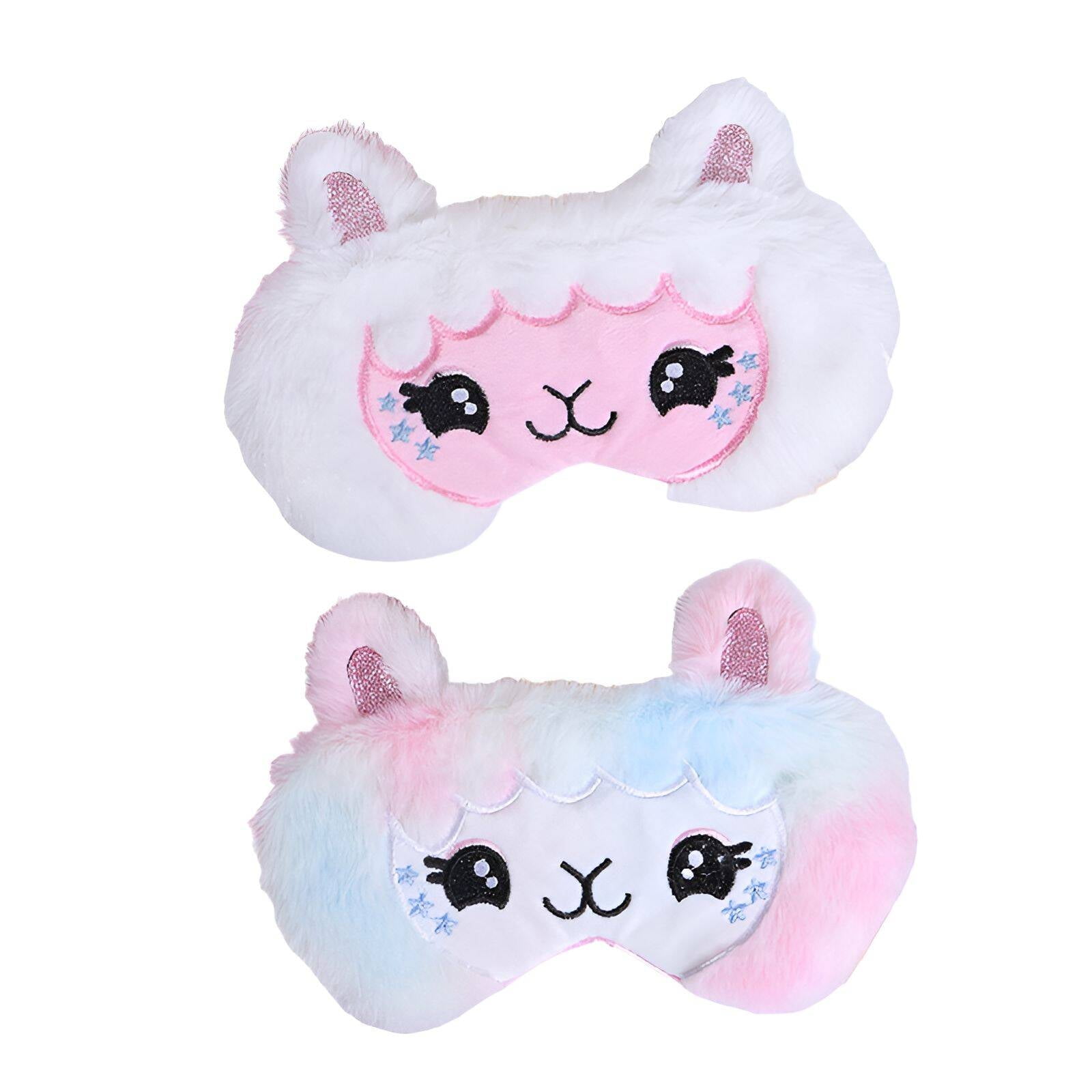 TELOLY 2Pcs Sleeping Eye Mask,7.87*3.94"Sleeping Eye Mask,Plush ...