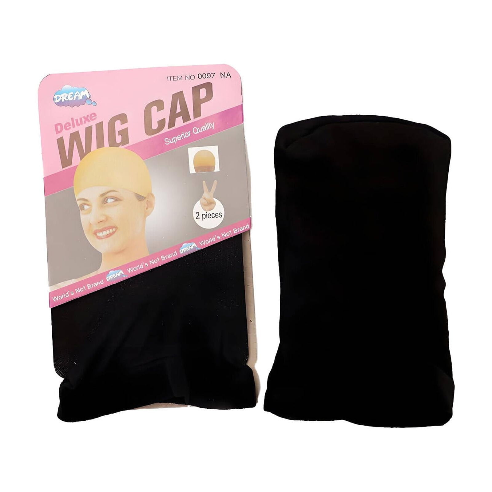 TELOLY 2Pcs Wig Cap Good Breathability Bald Cap Mesh Design Wig Caps ...