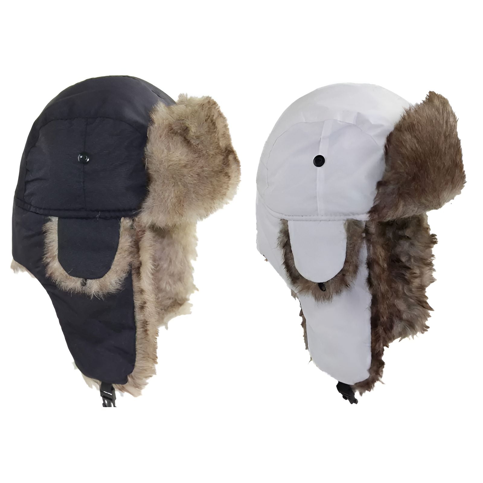 TELOLY 2Pcs Womens Hats,Thickened Warmth Mens Hat,Strong Cold ...