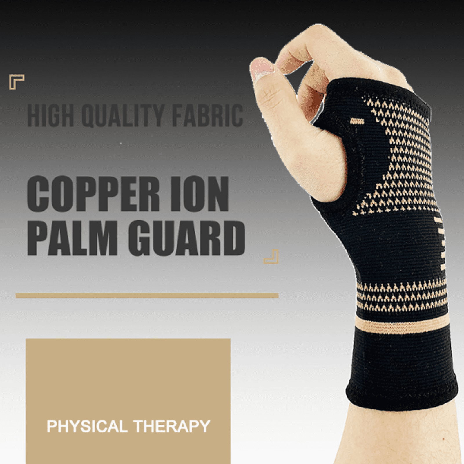 TELOLY 2Pcs Wrist Brace,Copper Ion Infusion Wrist Wraps,Brace ...