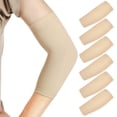 TELOLY 3 Pairs Forearm Sleeves Upper Arm Cover Elbow Sleeve Sports ...
