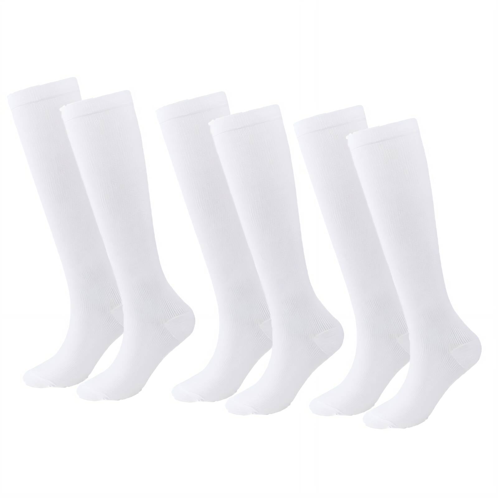 TELOLY 3 Pairs Open Toe Compression Socks,Better Protection of the ...
