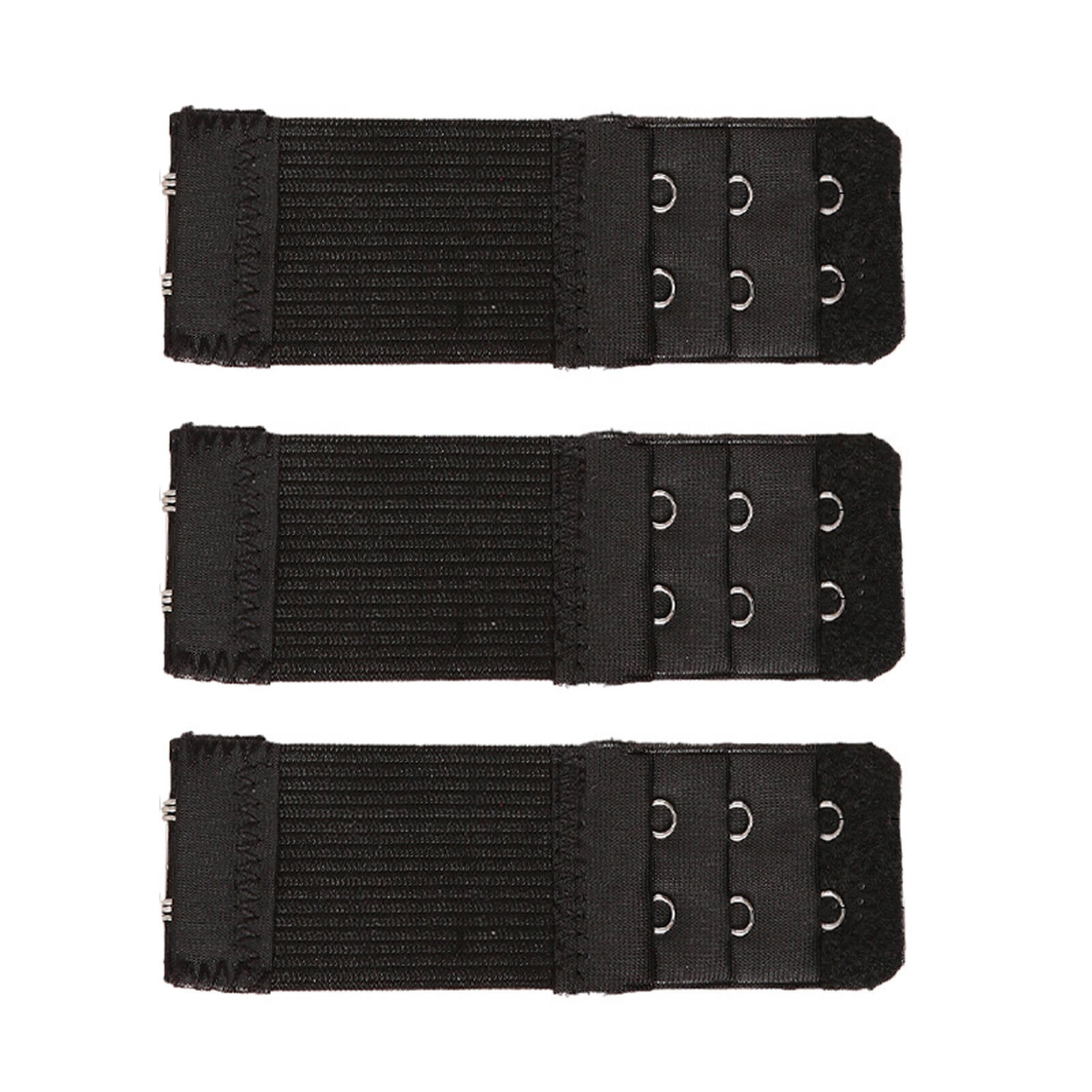 TELOLY 3 Pcs Bra Extender,3.8" Elastic Stretch and Adjustable with 3 ...