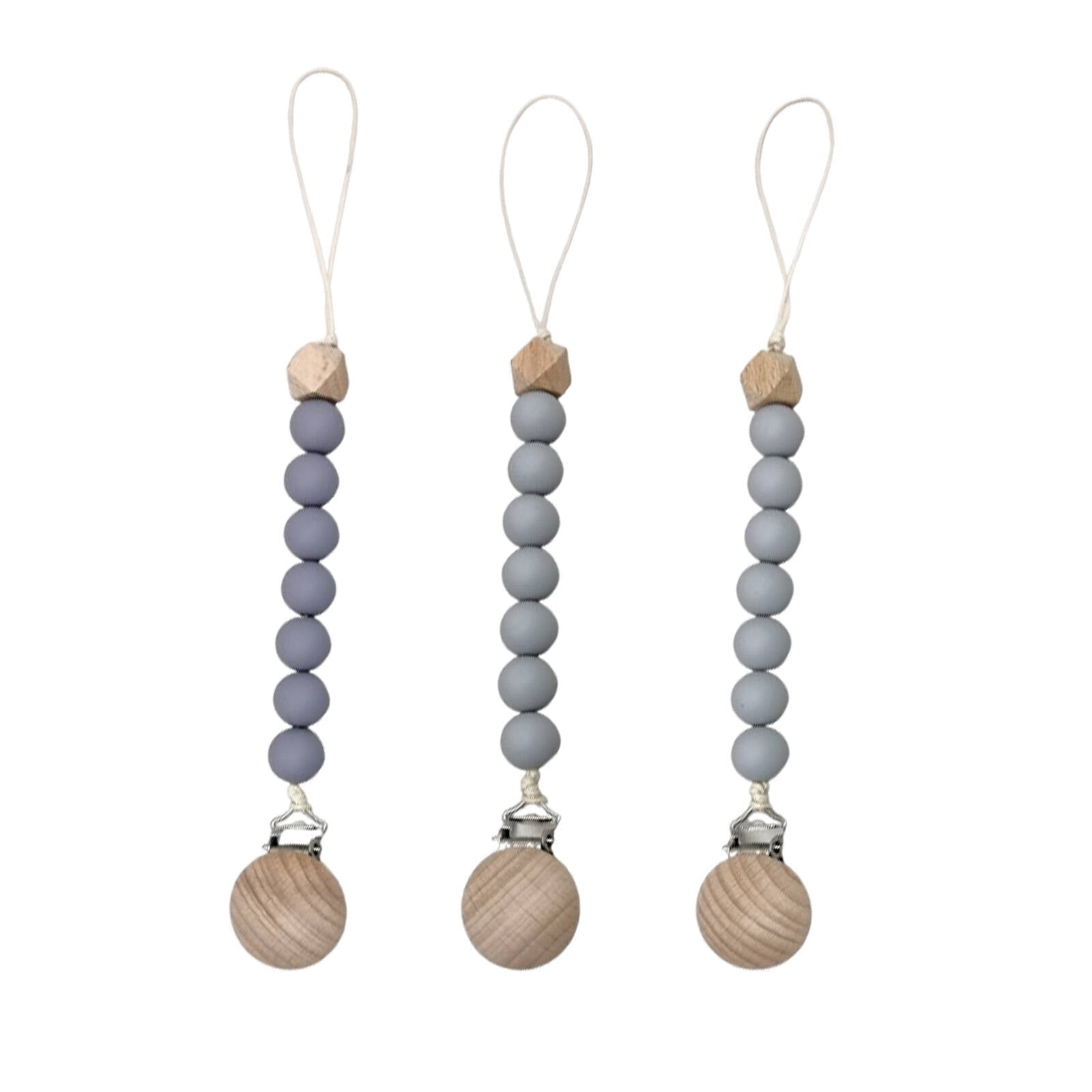 TELOLY 3 Pcs Pacifier Clip Lightweight Design Mam Pacifier Clip ...