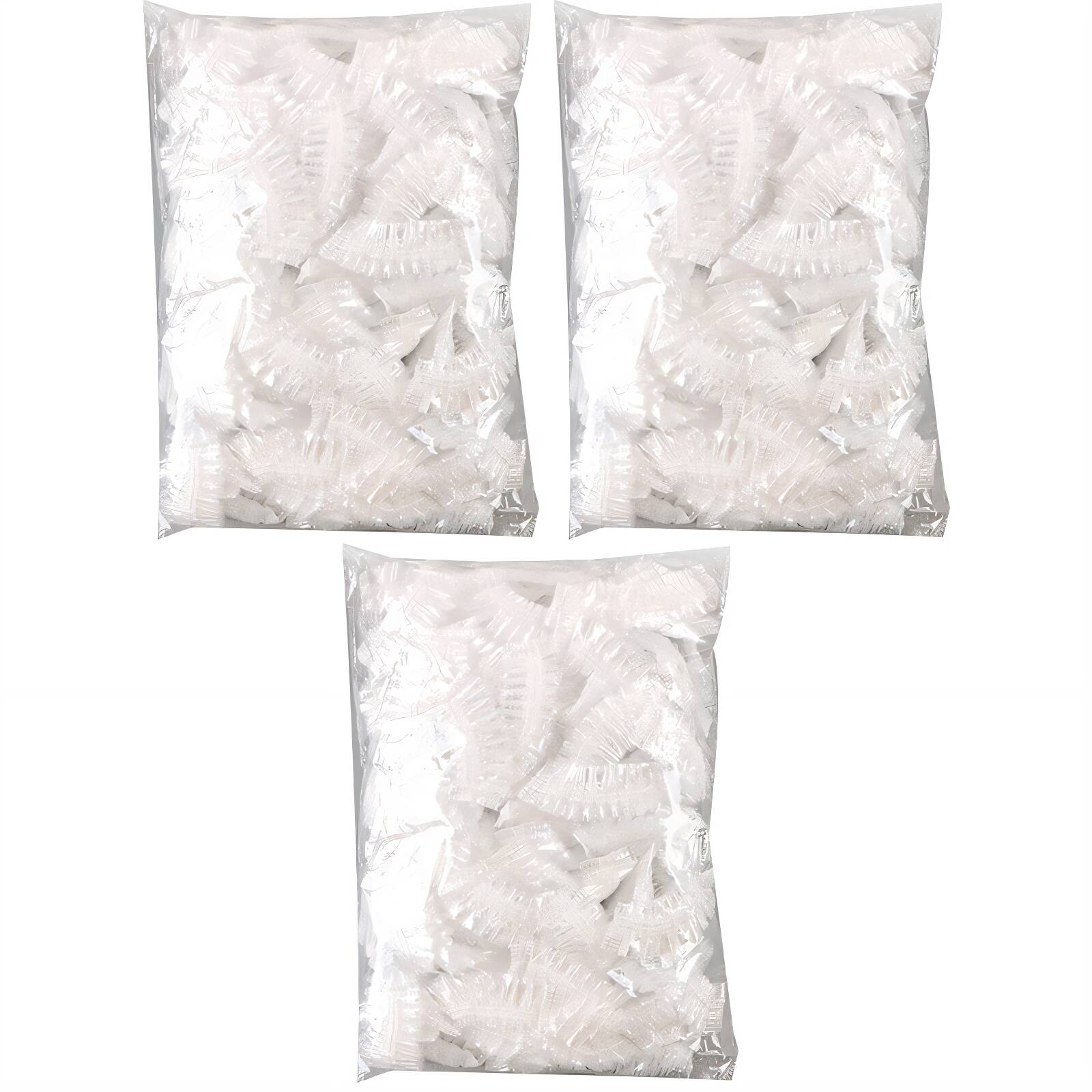 TELOLY 3 Pcs Shower Ear Cap,Disposable Hair Salon Hair Oil Earmuffs ...