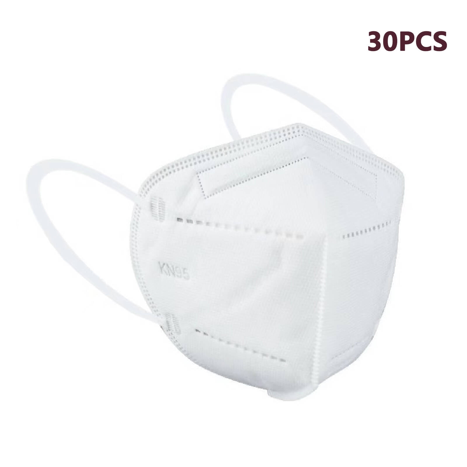 TELOLY 30Pcs N95 Masks for Adults,Efficient KN95 Protection Face Masks for Dusty Workplaces ...