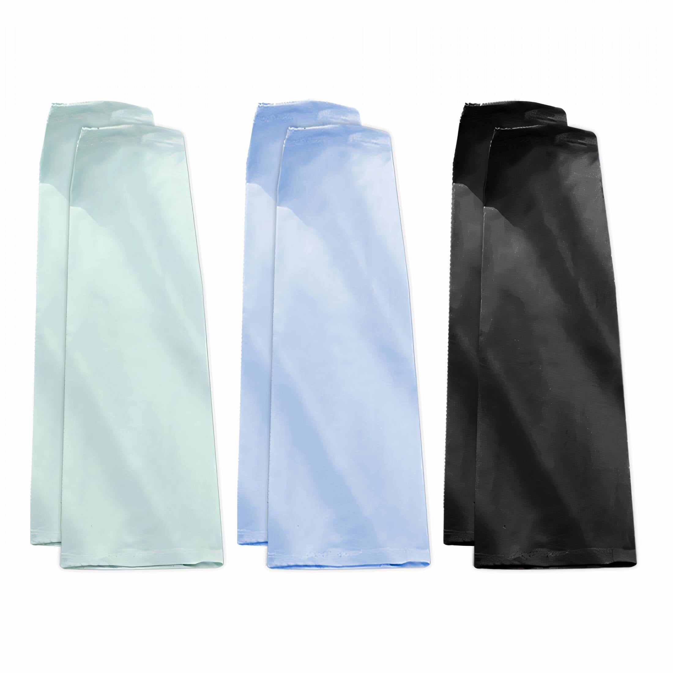 TELOLY 3Pairs Arm Sleeves,Fresh Texture UPF50+ Nylon Arm Sleeves,Smooth ...