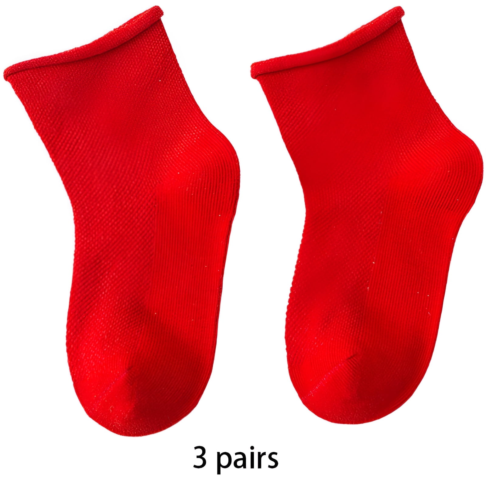 TELOLY 3Pairs Kids Socks4-6Mens Ankle Socks Size 9-11 Men's Socks ,S - Walmart.com