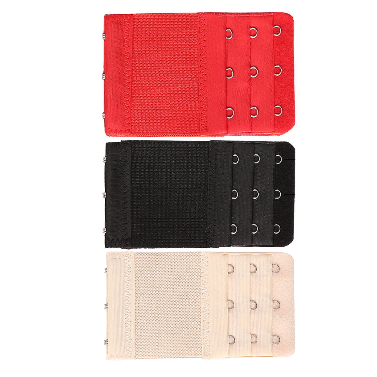 TELOLY 3Pcs Bra Extenders,Quick Adjustment Bra Extenders 3 Hooks,Back ...
