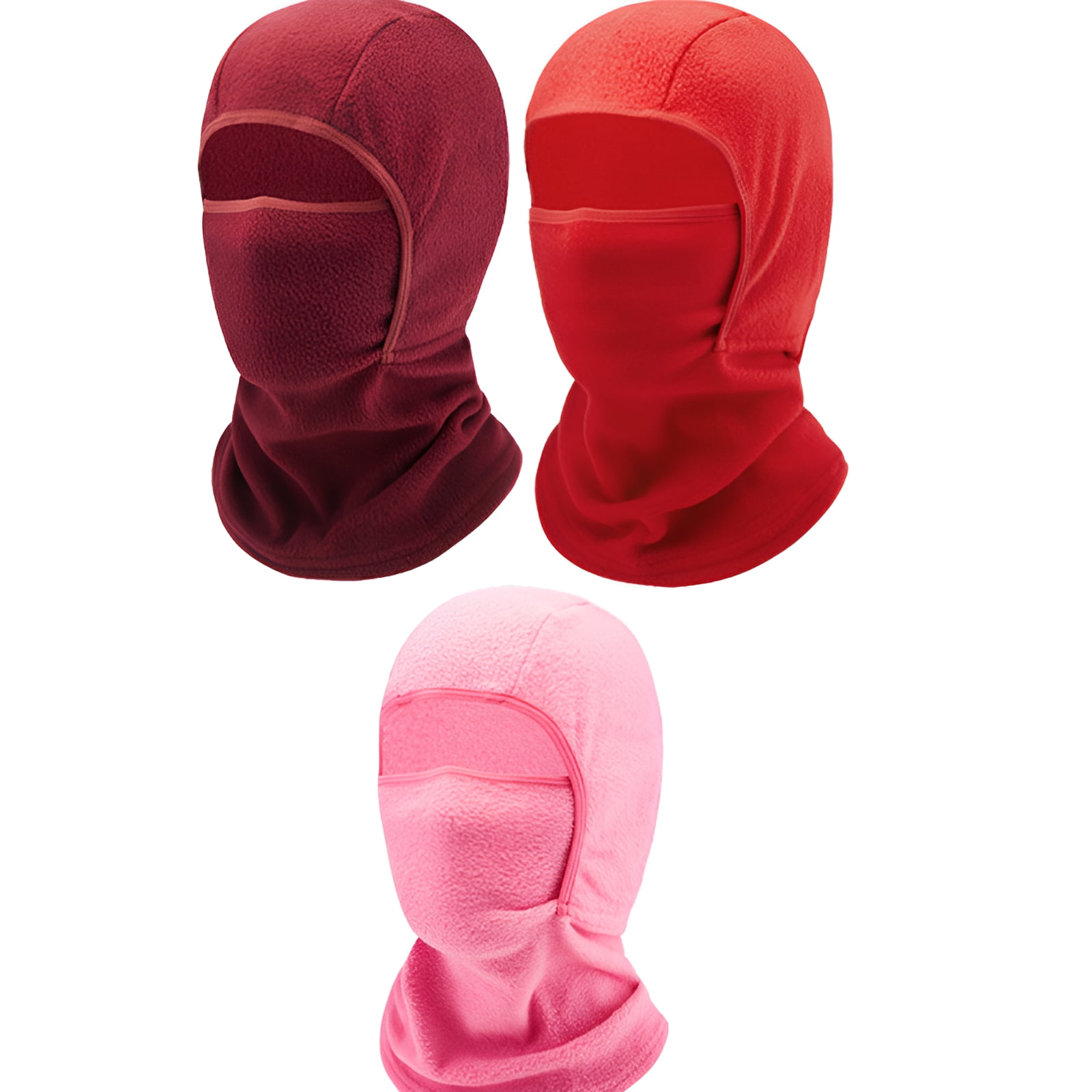 TELOLY 3Pcs Ski Mask All-Season Use Balaclava Ski Mask Reinforced ...