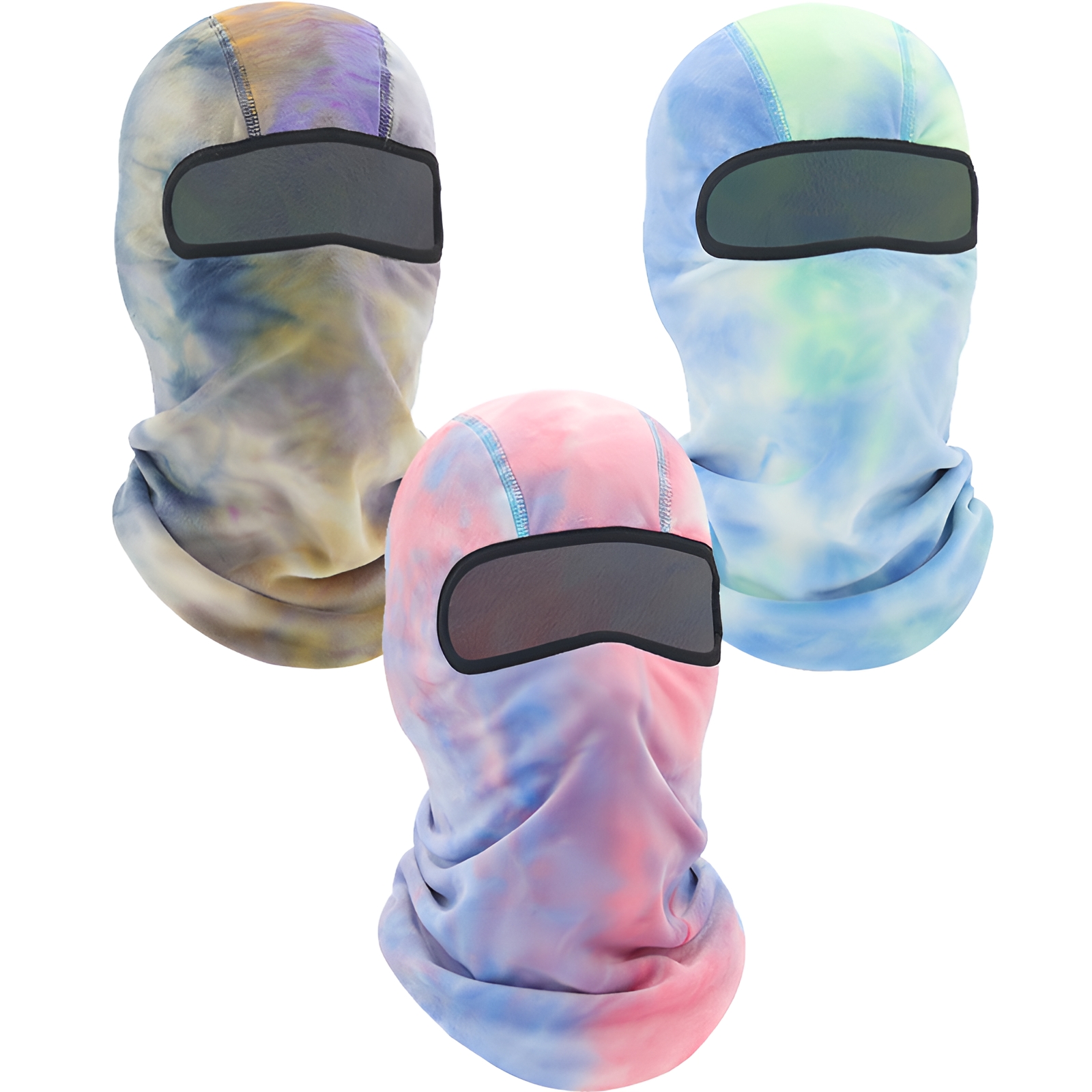 TELOLY 3Pcs Ski Mask Pro Ski Design Thermal Ski Masks Ultra-Light ...