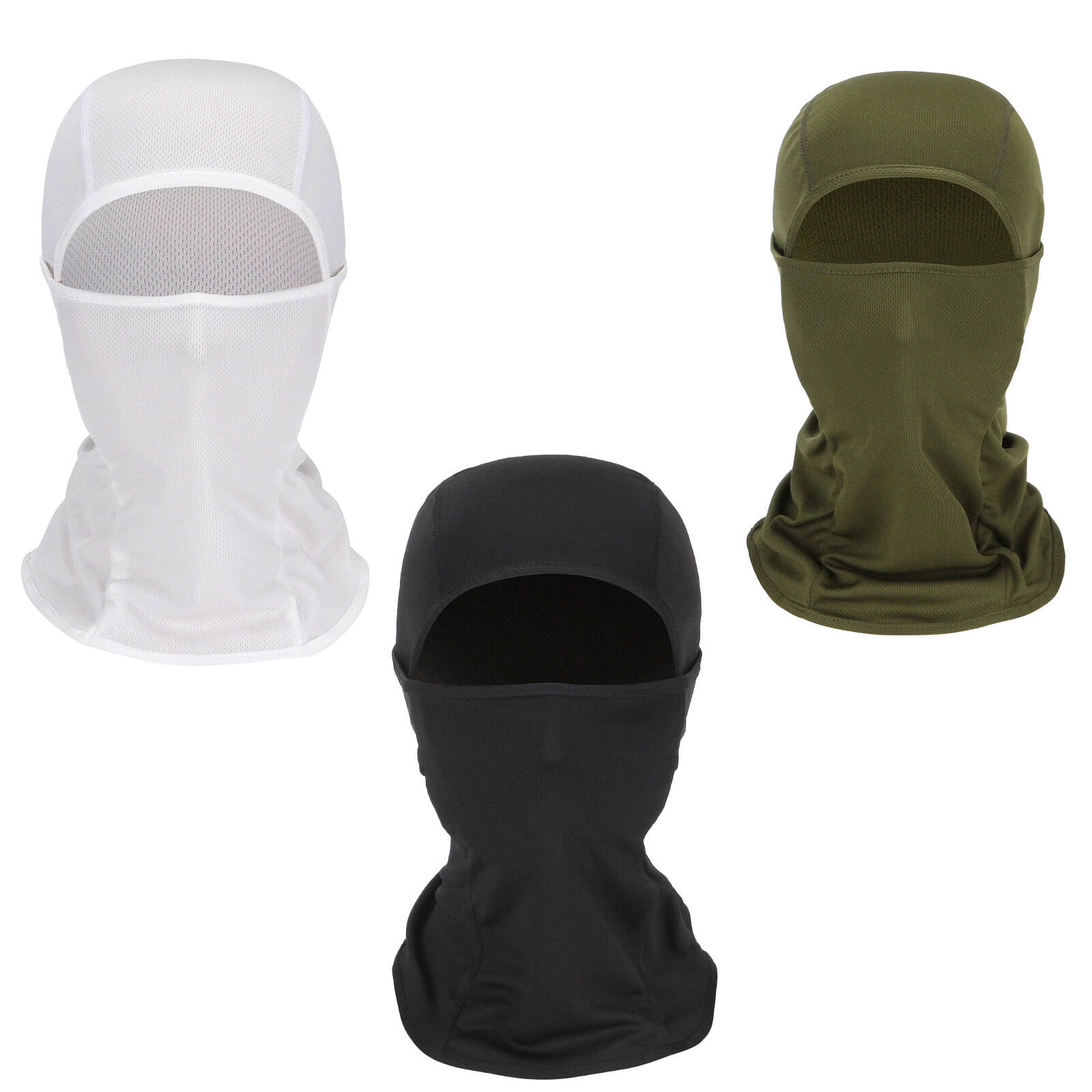 TELOLY 3Pcs Skiing Accessories Breathable and Quick - Drying Full Face ...