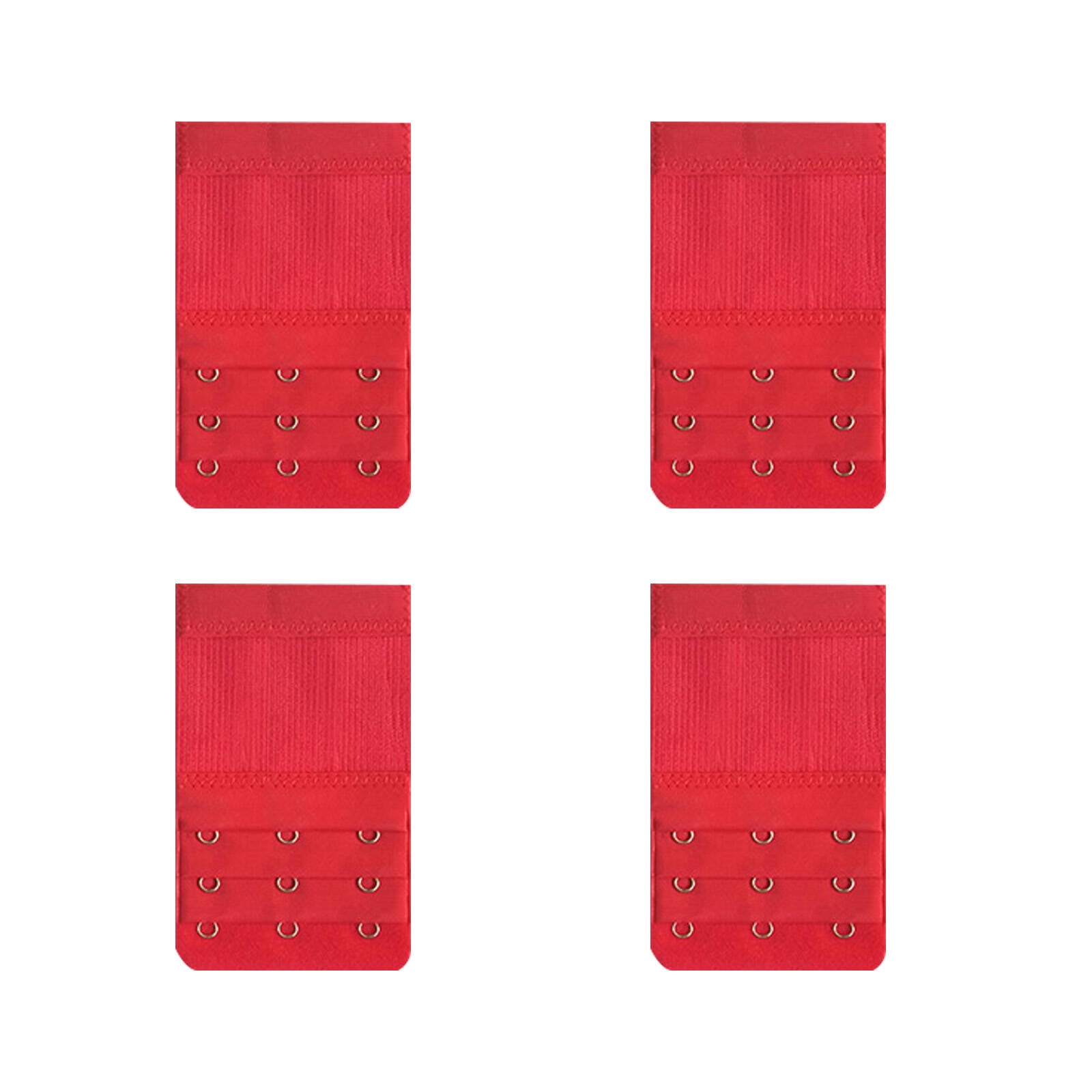 TELOLY 4 Pcs Bra Extender,3.8" Extended Three-Row Women's Bra Extenders ...
