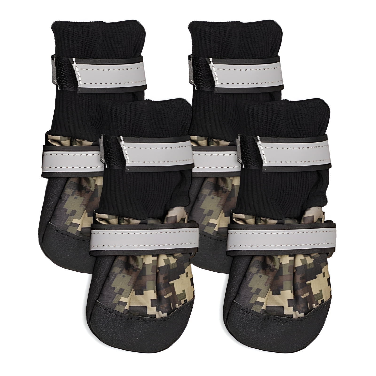 AOMRCOL Dog Booties for Winter,Anti Slip Winter Warmth Winter Boots for ...