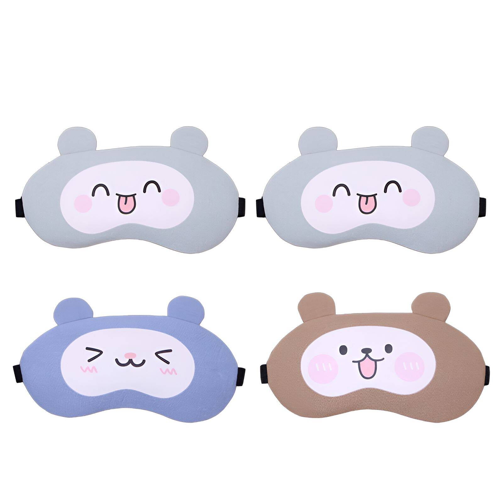TELOLY 4Pcs Eye Covers for Sleeping,7.87*3.94"Sleeping Eye Mask,Eye ...