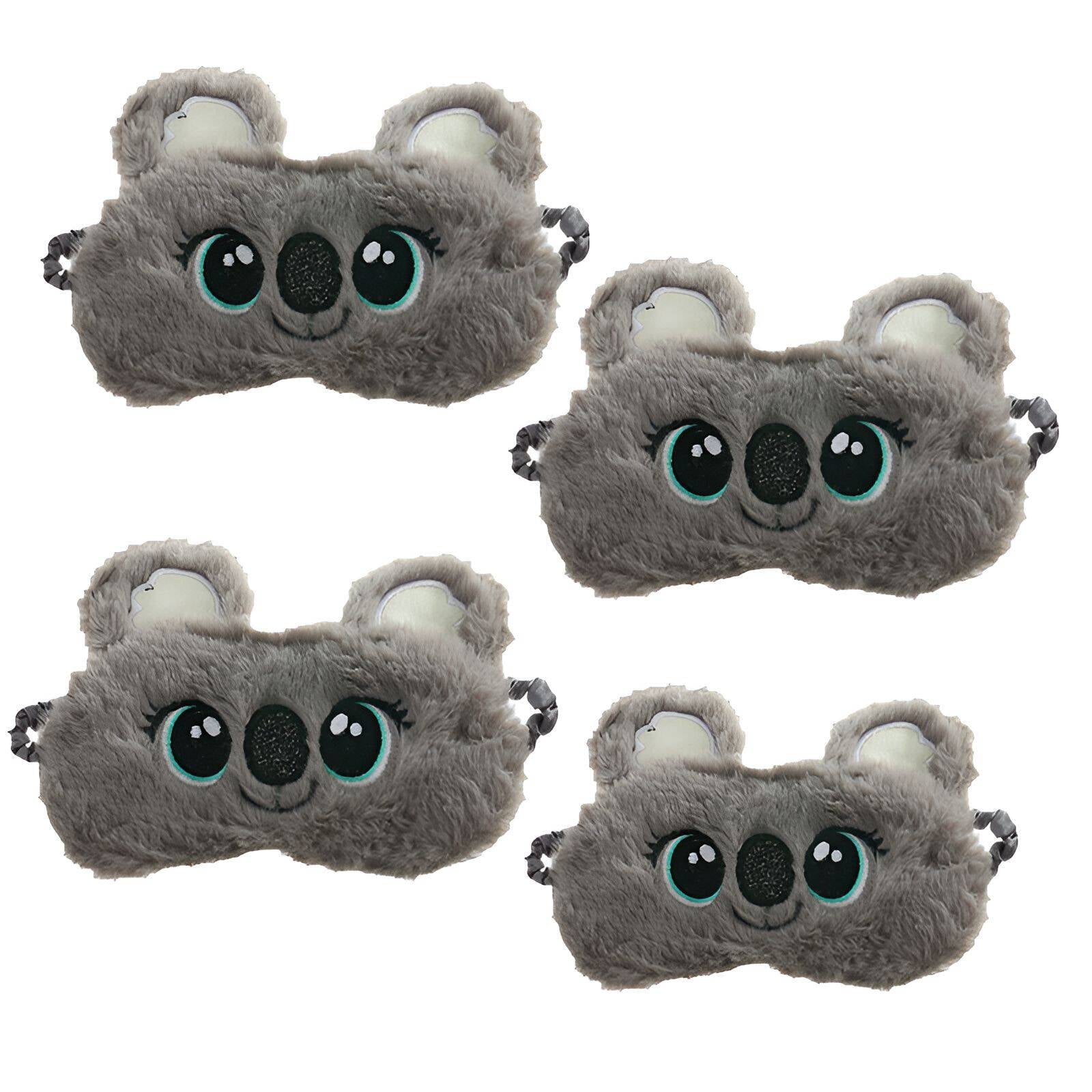 TELOLY 4Pcs Eye Covers for Sleeping,7.87*3.94"Eye Masks for Sleep,Plush ...