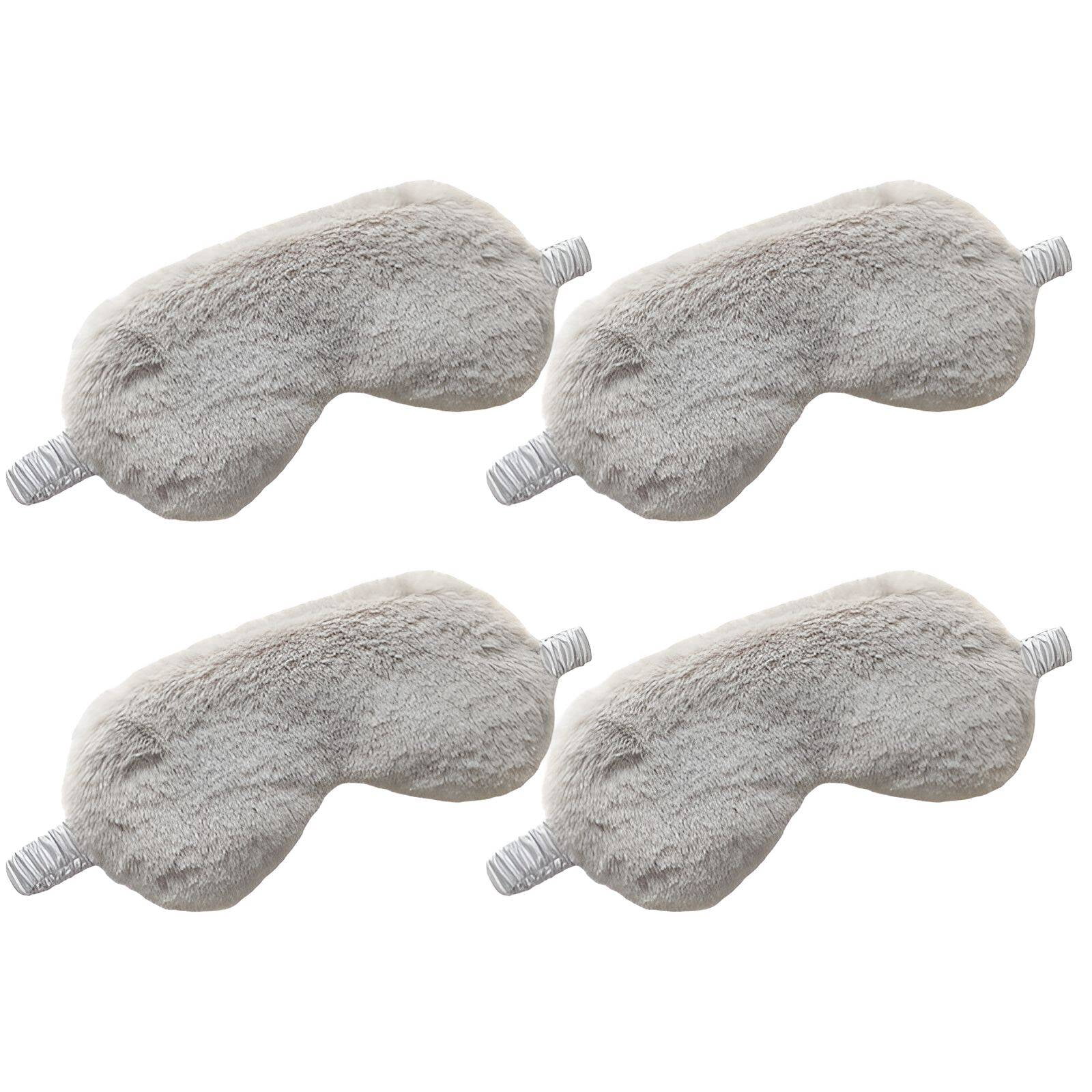 TELOLY 4Pcs Eye Mask,Feather Padding Suits Prolonged Wear Eye Covers ...