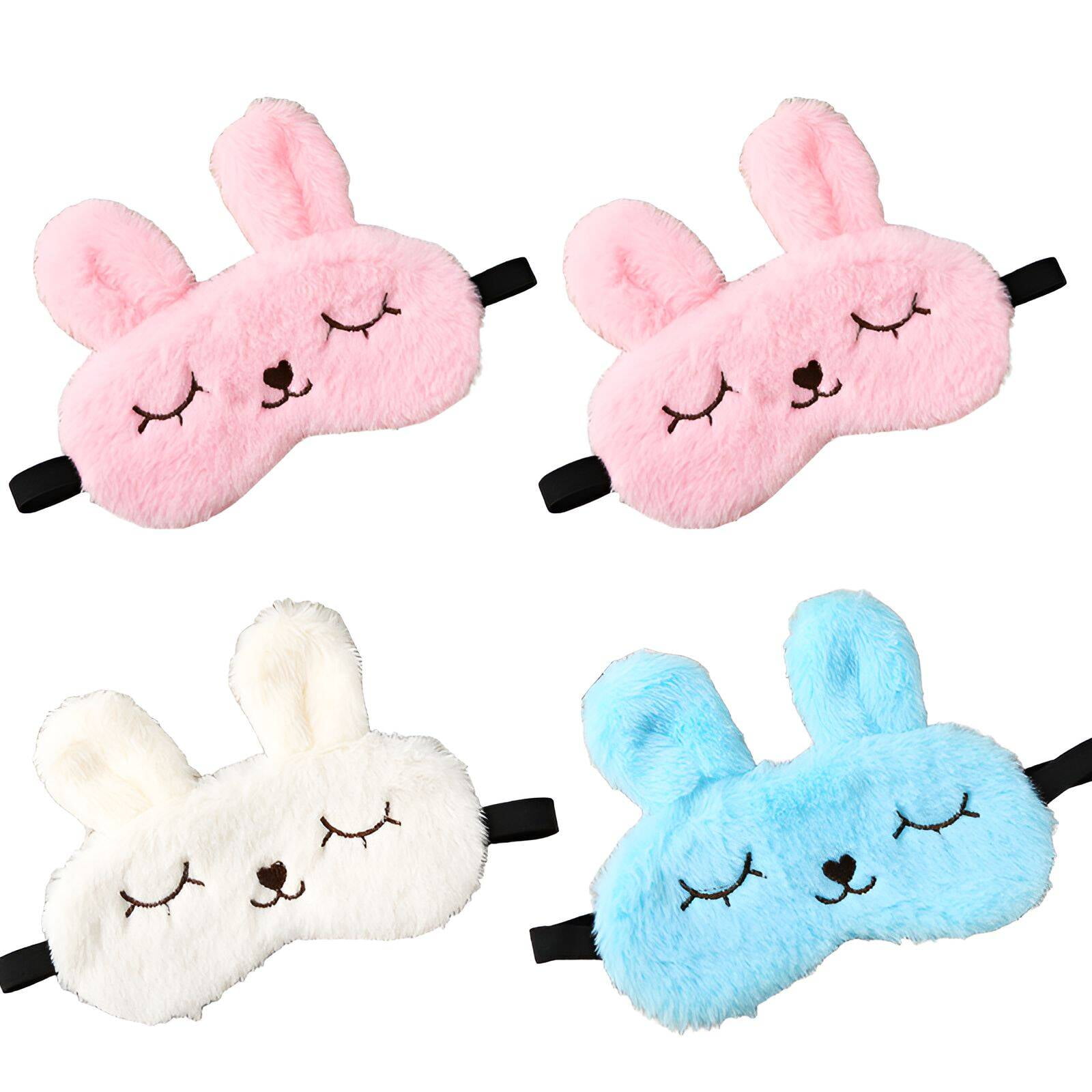 TELOLY 4Pcs Eye Masks for Sleep,Reversible Dual-Sided Design Eye Masks ...