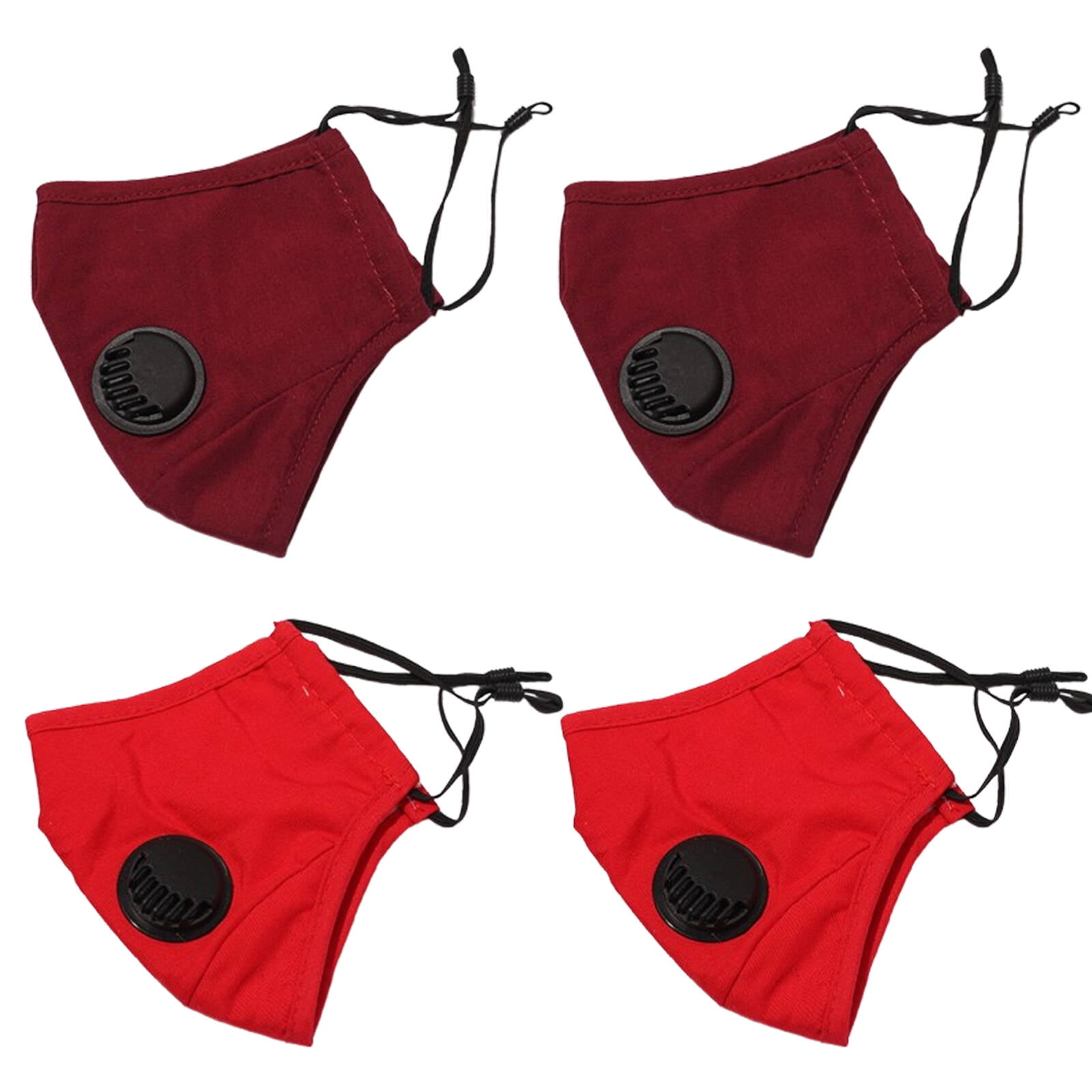 TELOLY 4Pcs Full Face Mask,Impact Resistant Silicone Facemask,Medical ...