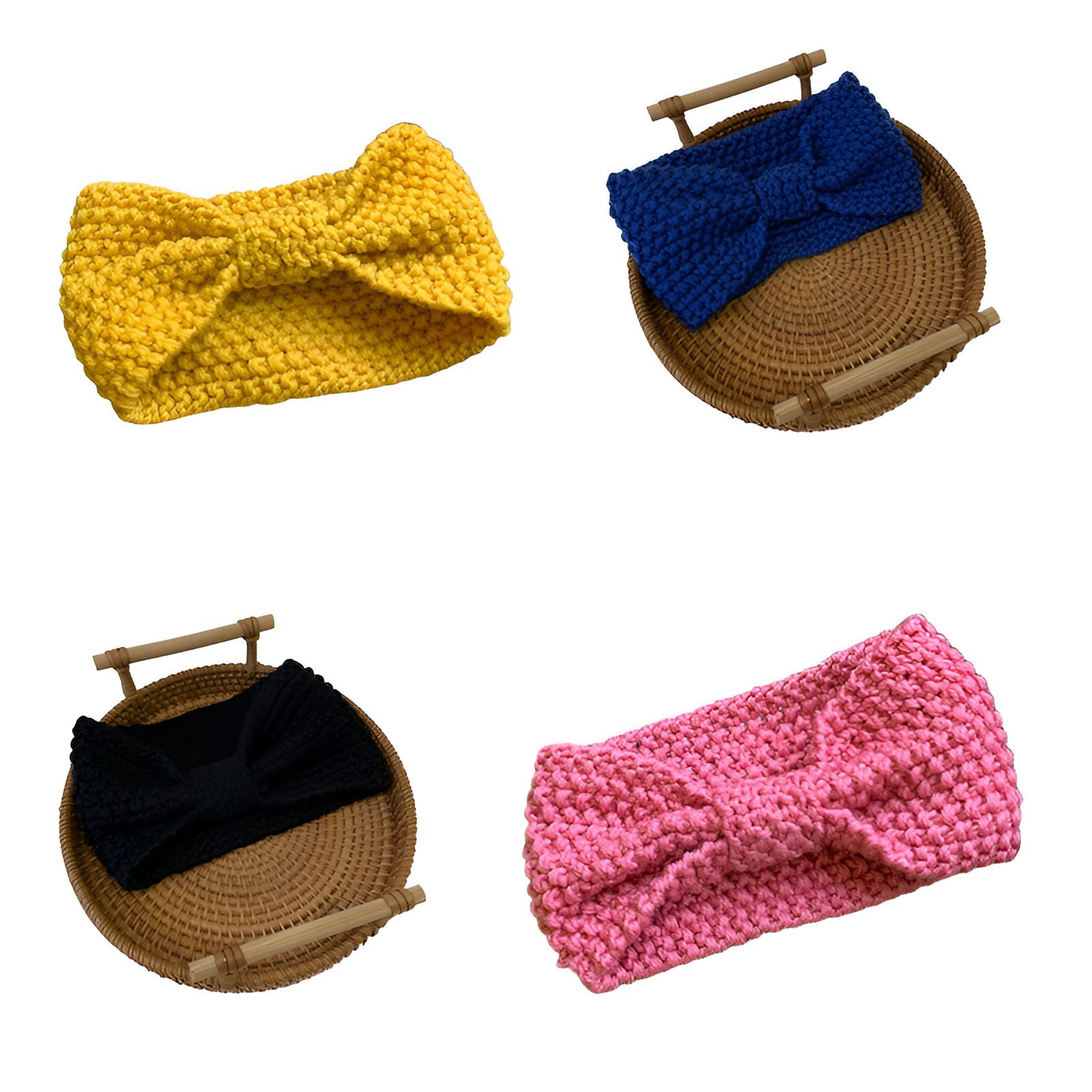 TELOLY 4Pcs Headbands for Women,No-Slip Structure Wind-Resist Support ...