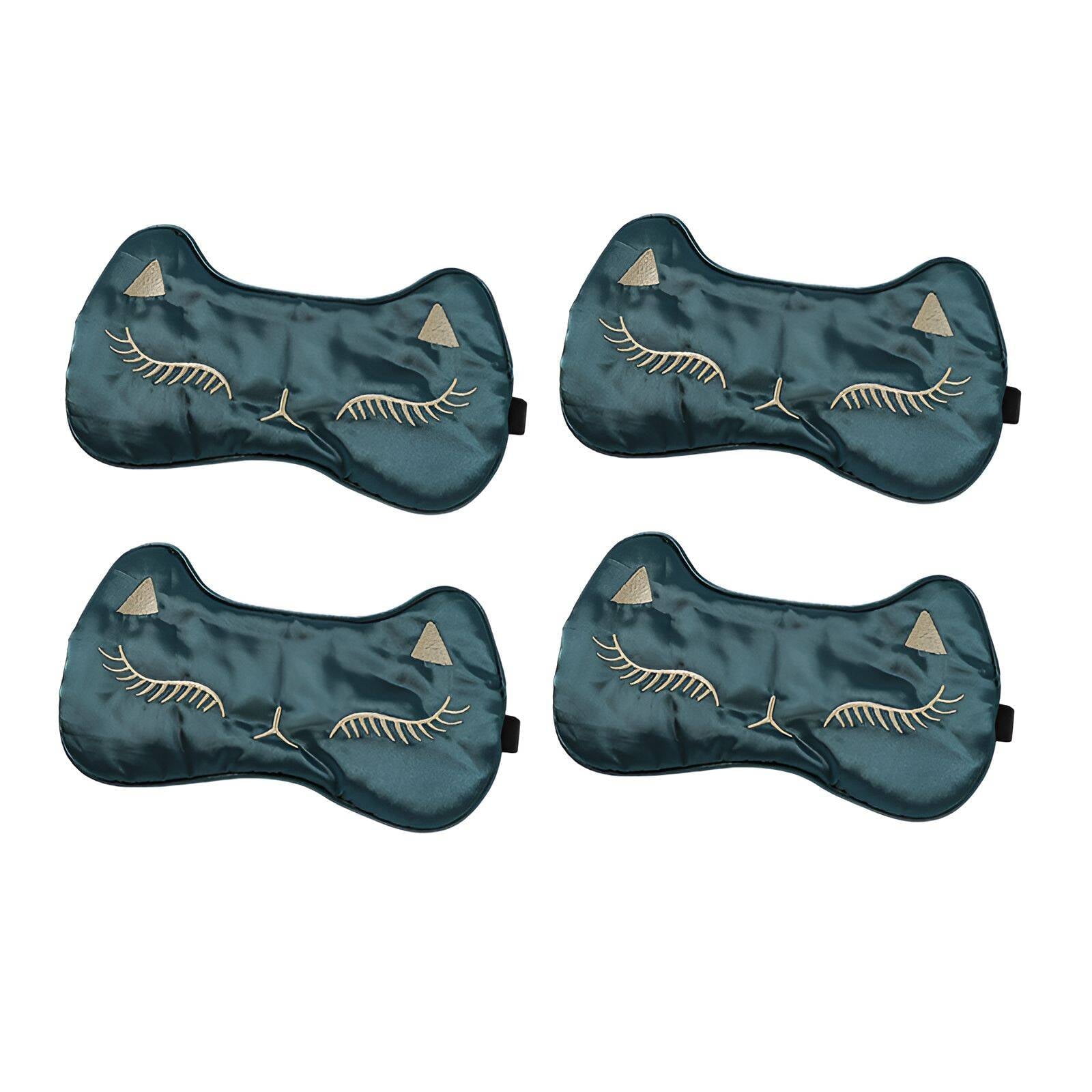 TELOLY 4Pcs Kids Sleep Mask,7.87*3.94"Sleep Mask Silk,Silk Silk Eye ...