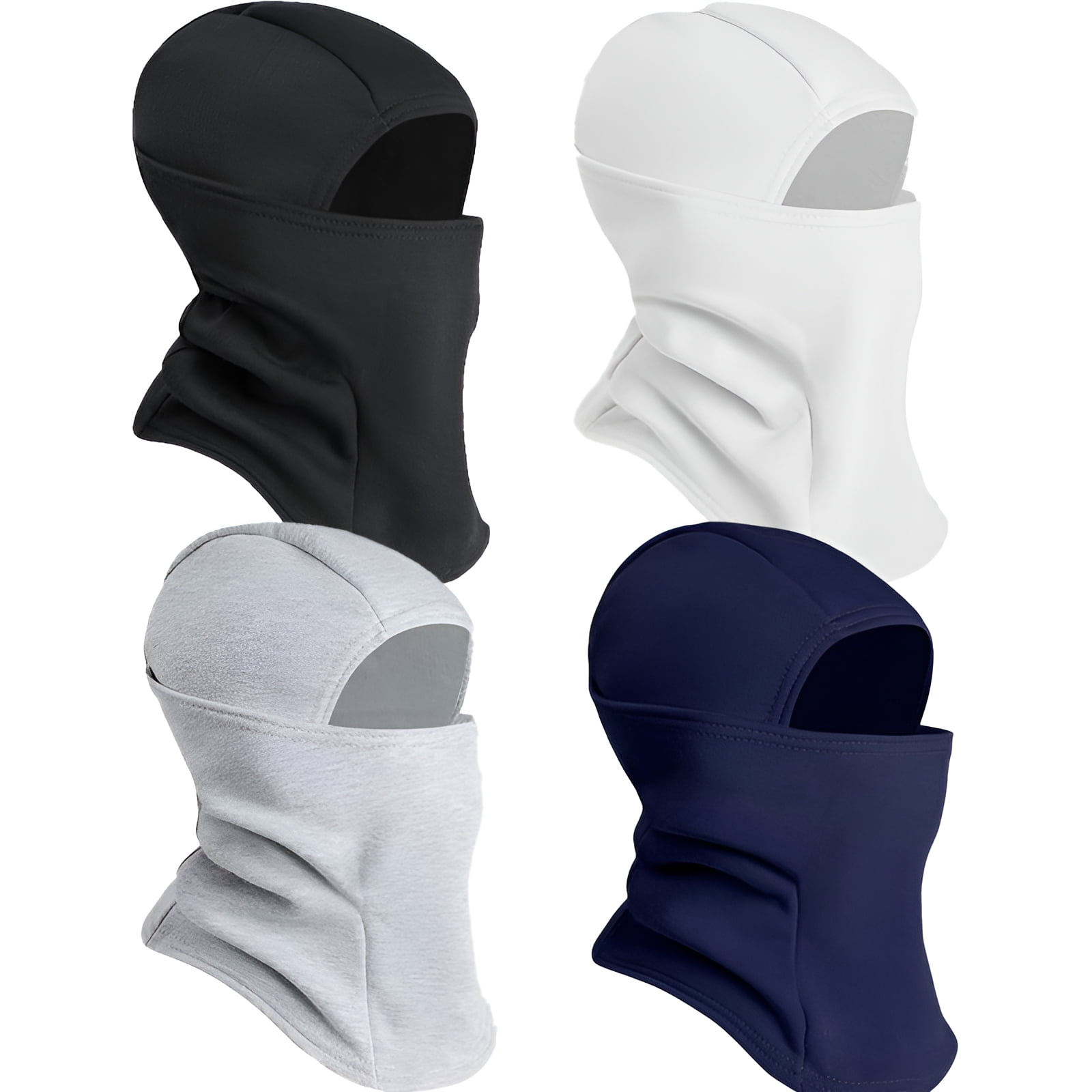 TELOLY 4Pcs Ski Mask Multi-Functional Use Winter Face Mask Cold ...