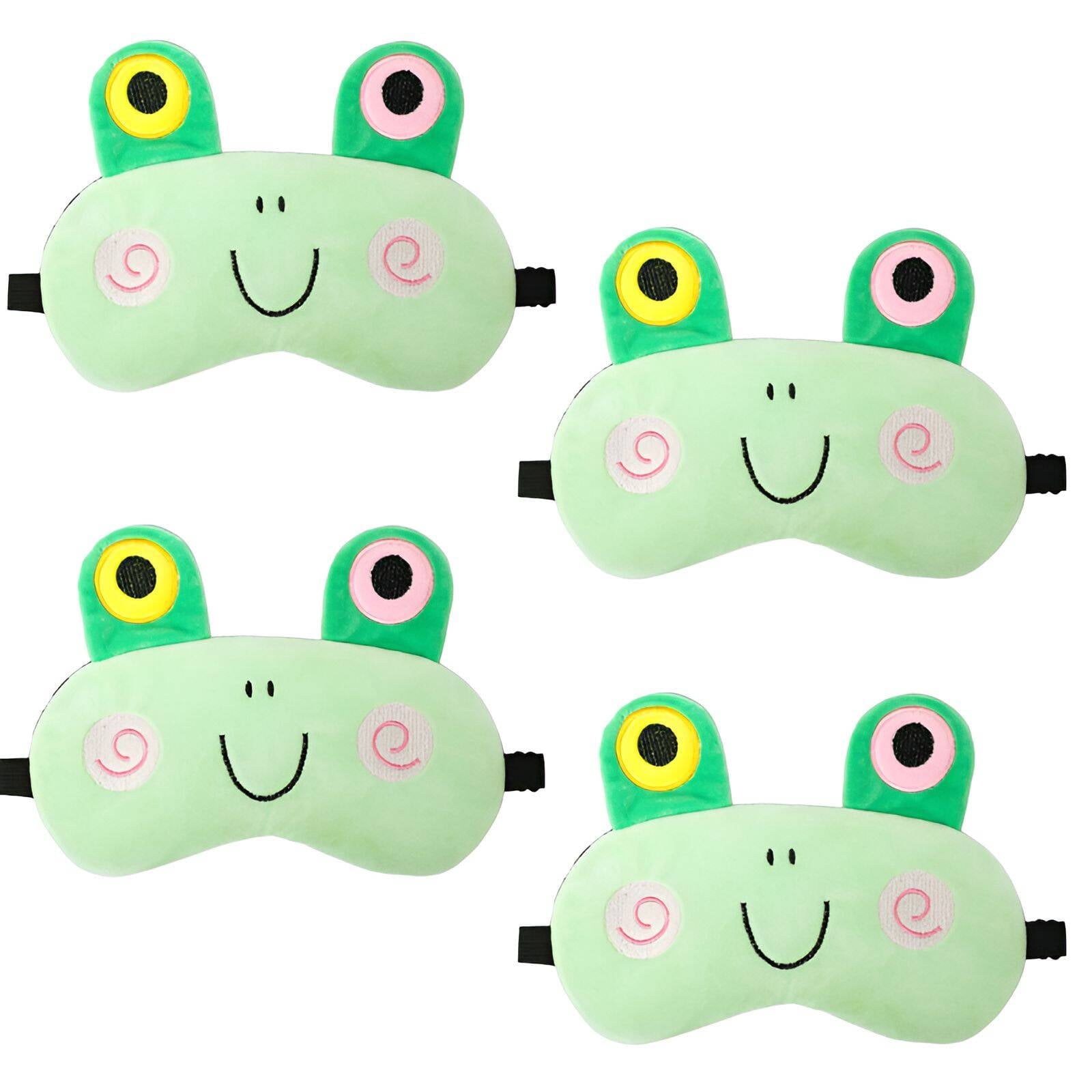 TELOLY 4Pcs Sleep Eye Mask,7.87*3.94"Eyemasks for Sleeping,Polyester ...