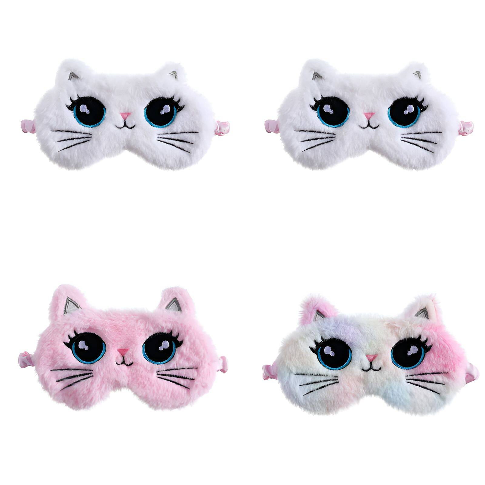 TELOLY 4Pcs Sleep Mask for Kids,Cartoon Shape Appeals to Kids Sleep ...