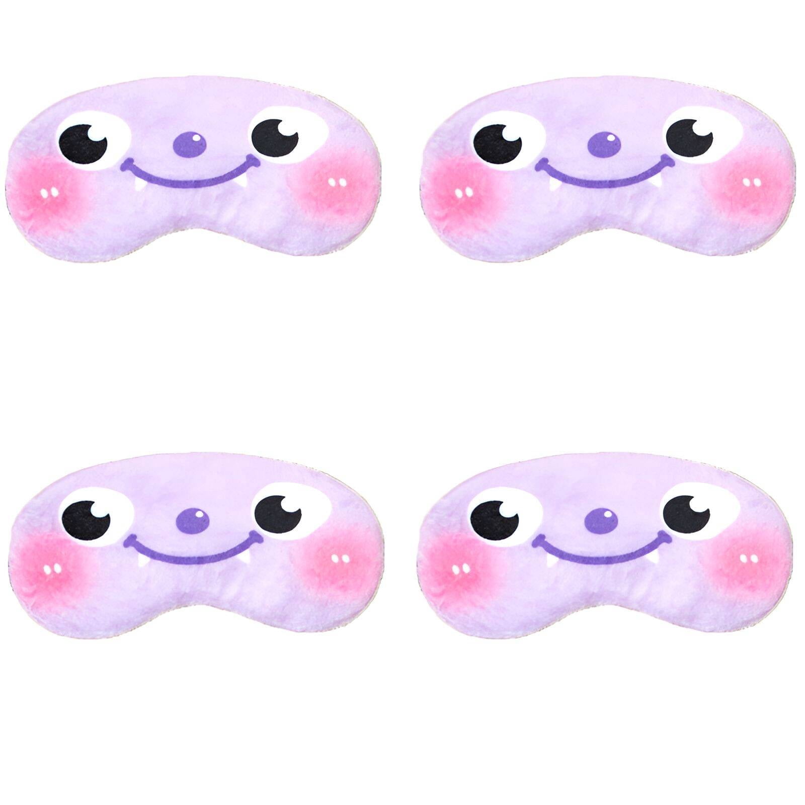 TELOLY 4Pcs Sleeping Eye Mask,7.87*3.94"Sleeping Mask,Polyester Eye ...