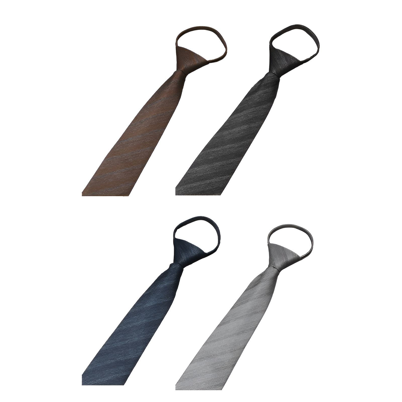 TELOLY 4Pcs Ties for Men,Fine Cut Mens Ties,Party-Ready Mens Tie,Color ...