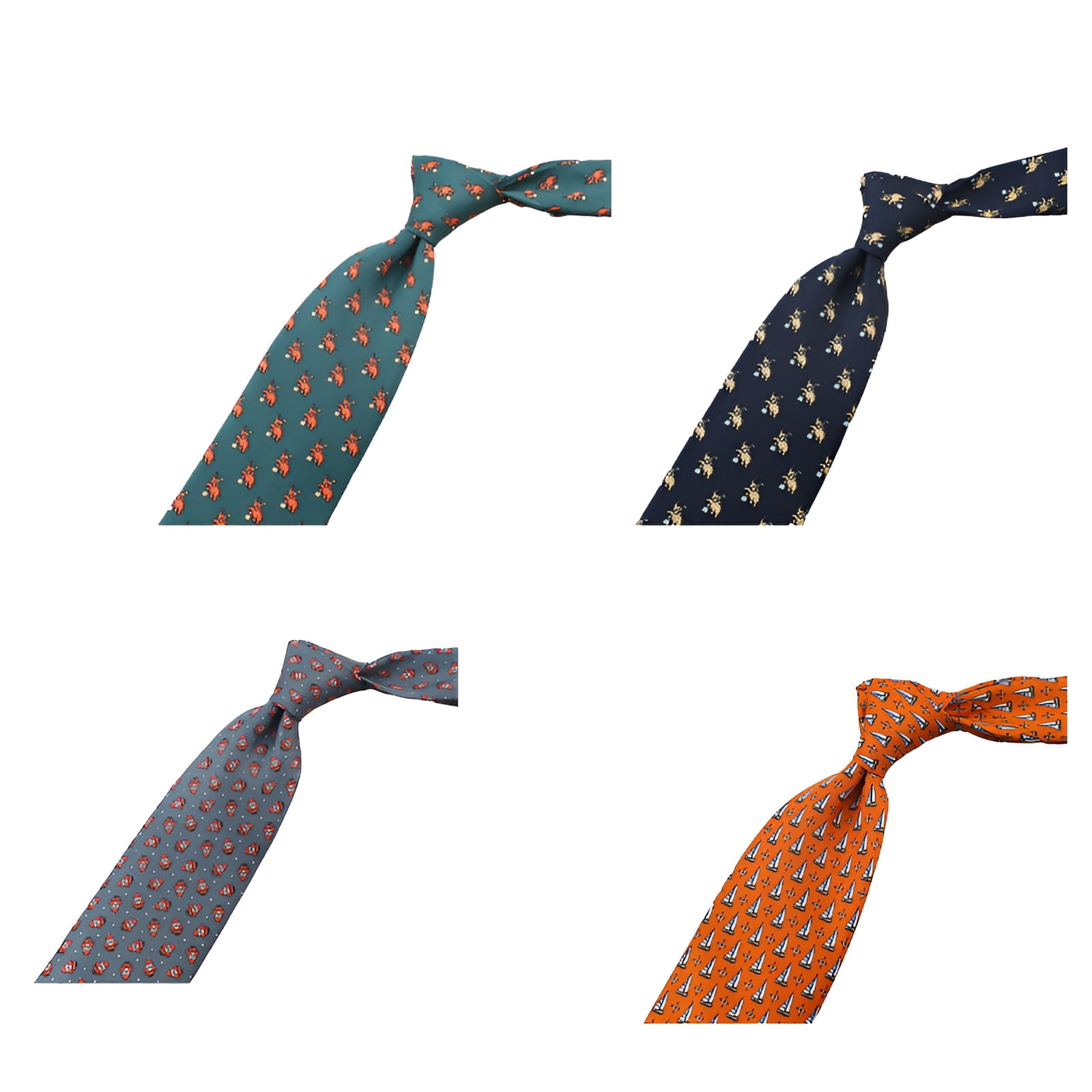 TELOLY 4Pcs Ties for Men,Free Pairing Mens Ties,Refined Appearance Mens ...