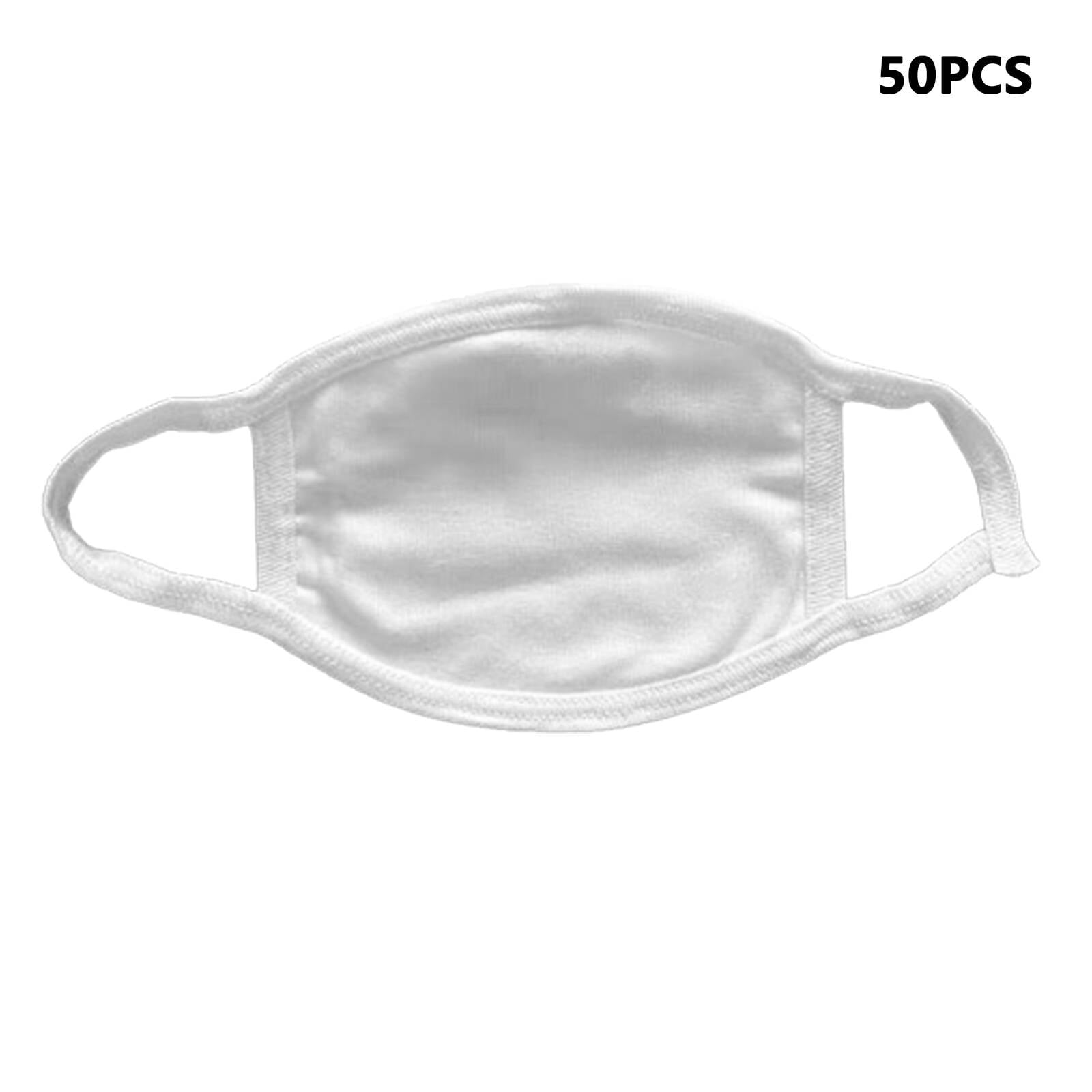 TELOLY 50Pcs Full Face Mask,Secure Filtration Design facemask,Ultra ...