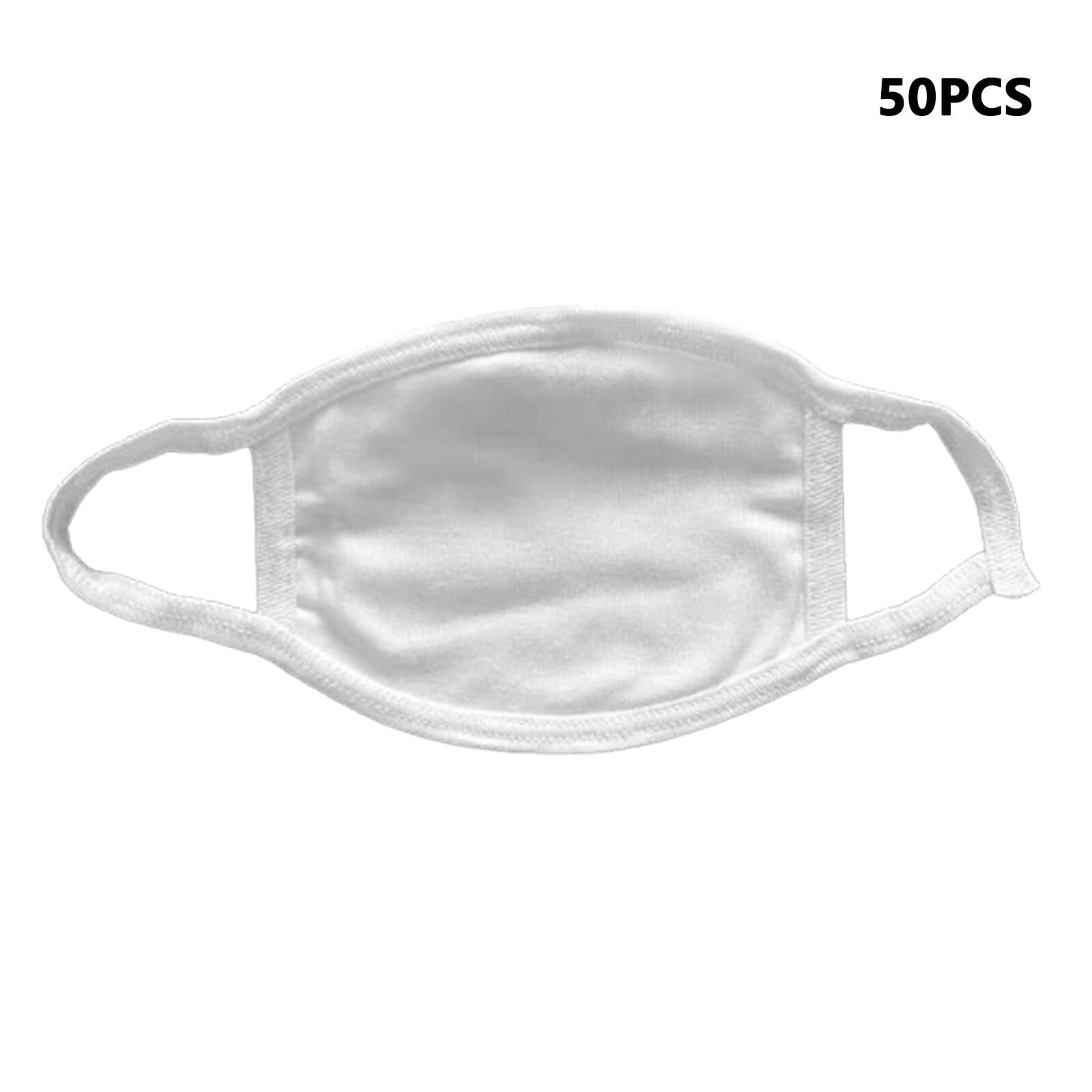TELOLY 50Pcs Full Face Mask,Suitable for Work Environments Facemask ...