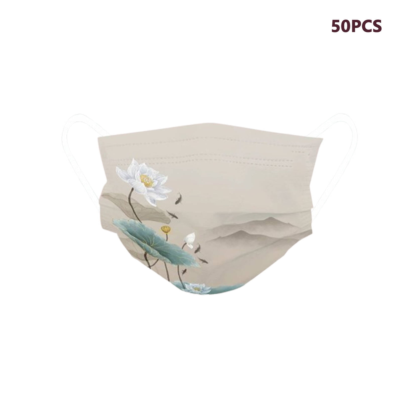 TELOLY 50Pcs Masks Disposable,Ideal for Comfort and Protection ...