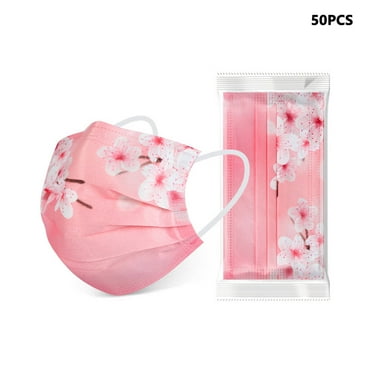 TELOLY 50Pcs Masks Disposable,Affordable Everyday Comfort,Adjustable ...