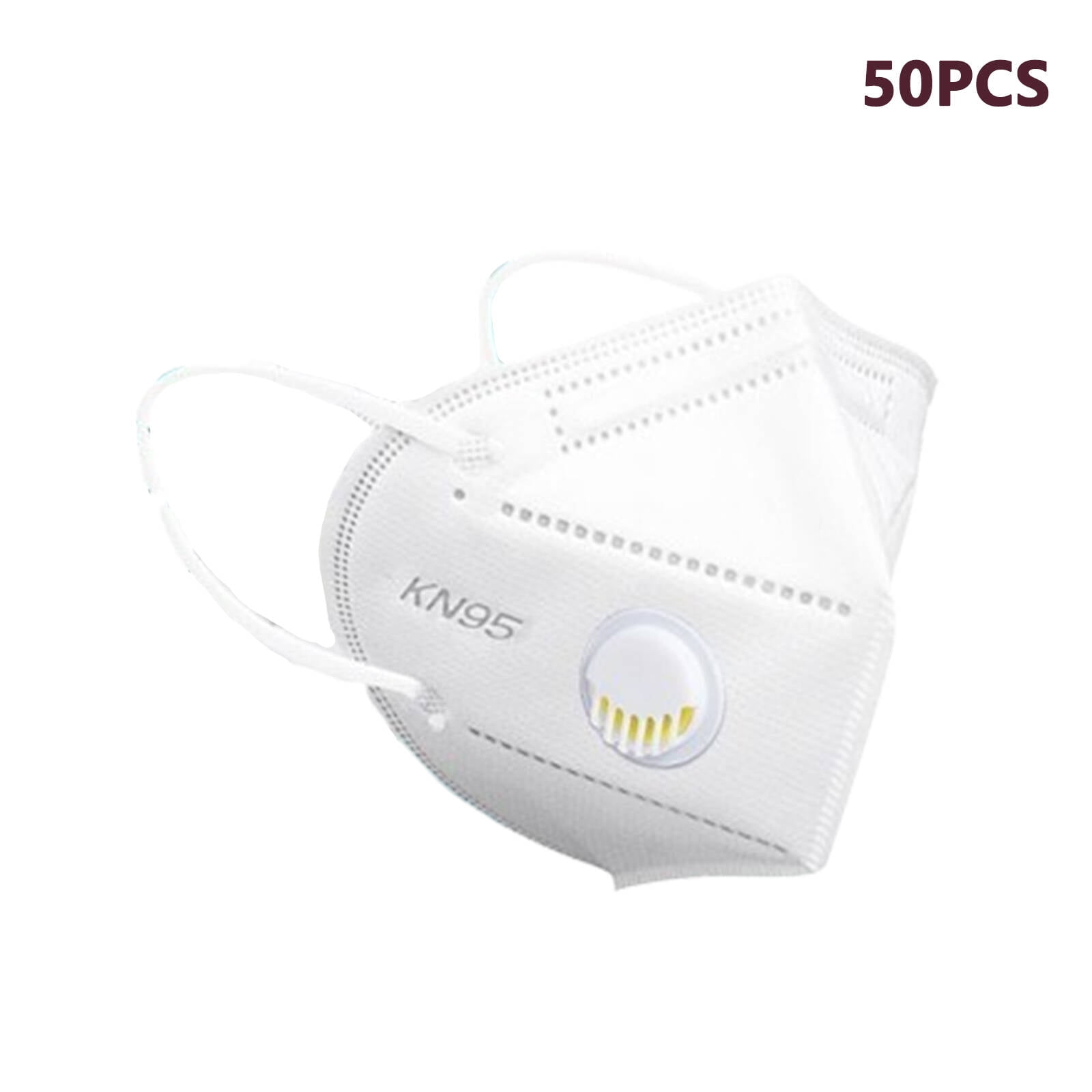 TELOLY 50Pcs N95 Masks for Adults,Durable KN95 Face Masks for Harmful ...